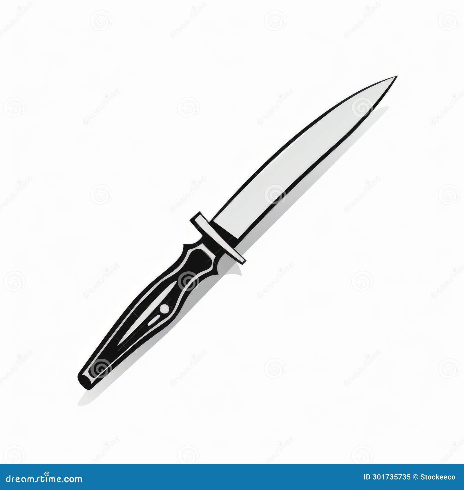 Knife Jpg Image With Svg Vector Cut File For Cricut And Silhouette ...