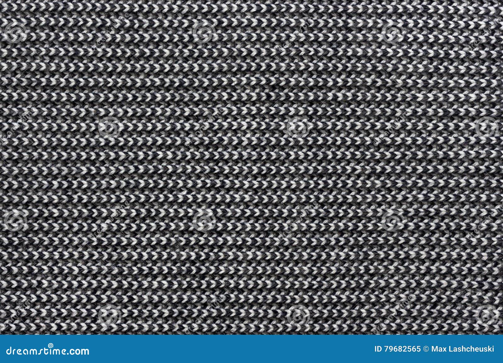 Black and White Knitted Wool Texture Stock Image - Image of knit ...