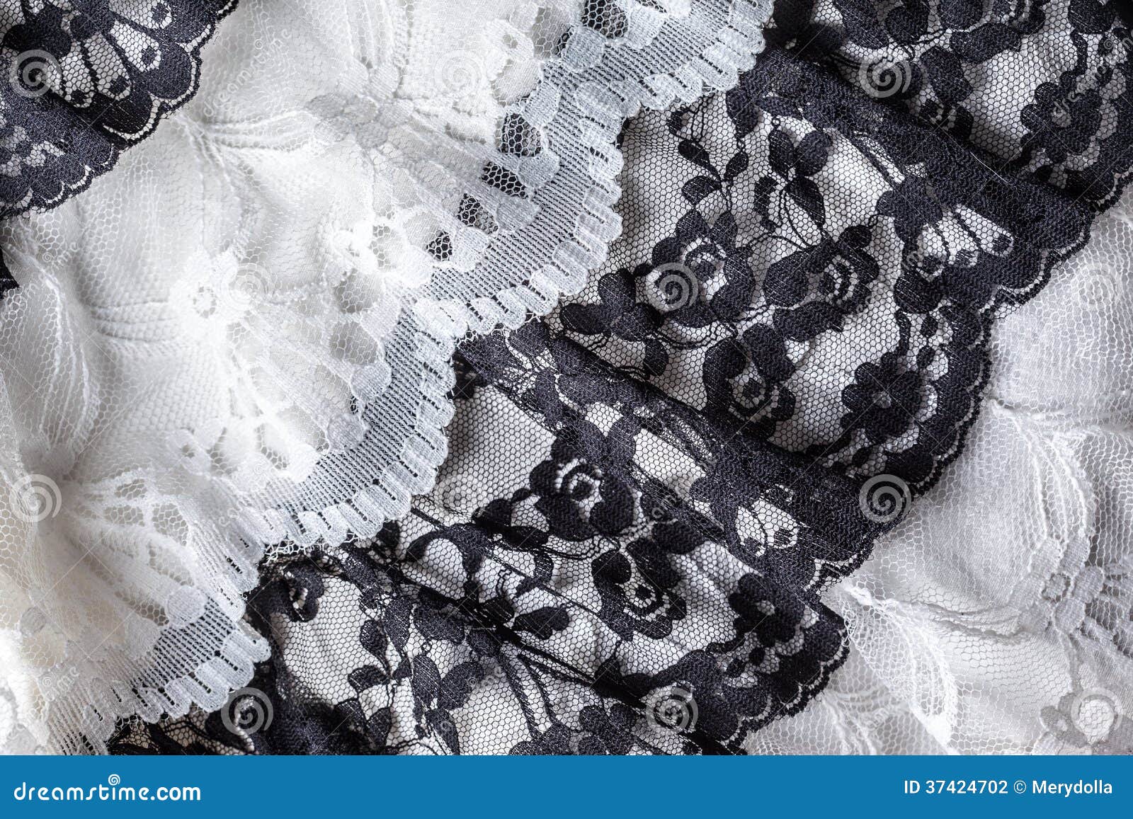 Black and white lace stock photo. Image of cloth, frame - 37424702