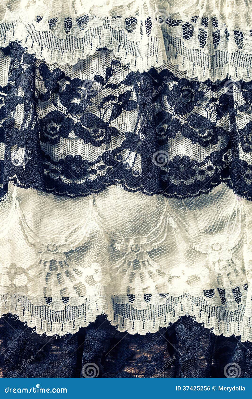 Black and white lace stock photo. Image of linen, object - 37425256