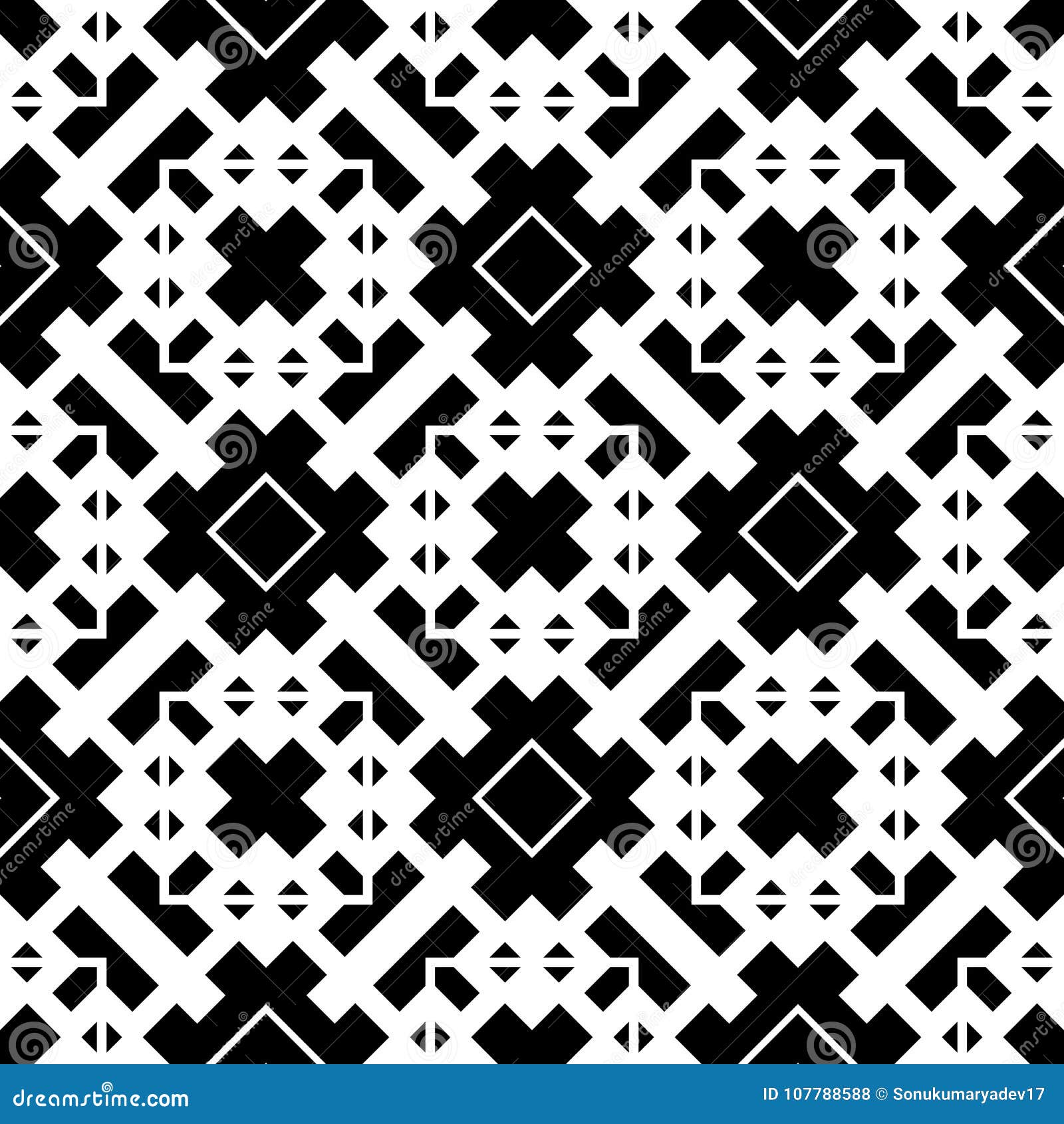 Black and White Leser Cut Repeted Pattern Design Stock Vector ...