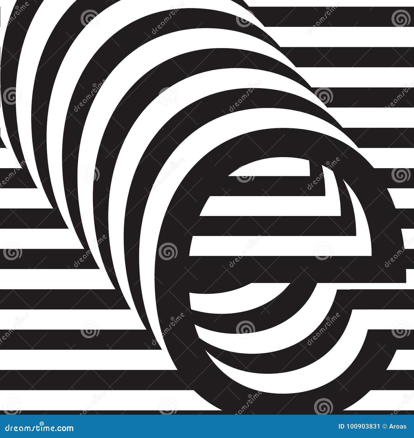 Letter e design template stock vector. Illustration of cool - 100903831