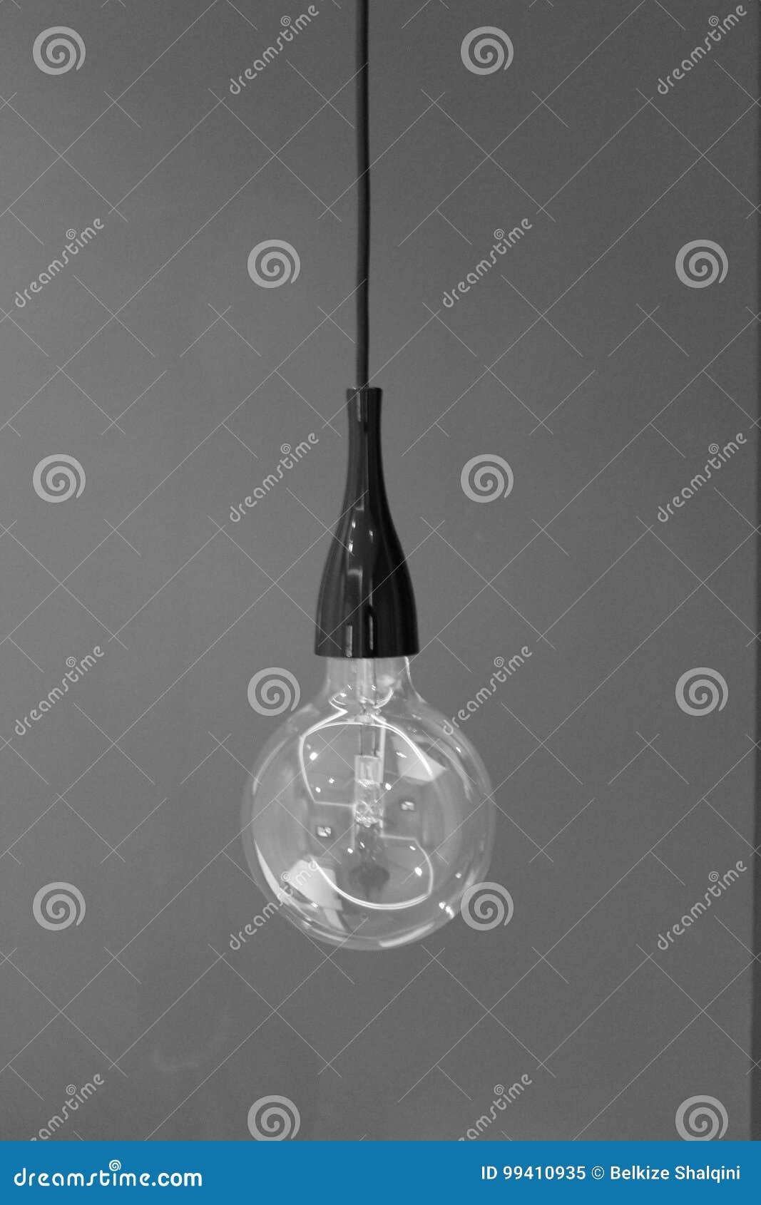 Black and white light bulb stock image. Image of clean - 99410935