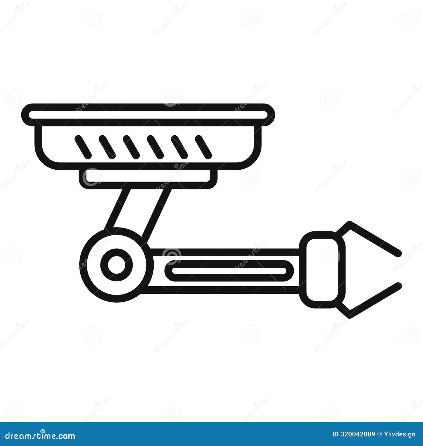 Watchful Eye Alert On Blue Royalty-Free Stock Image | CartoonDealer.com ...