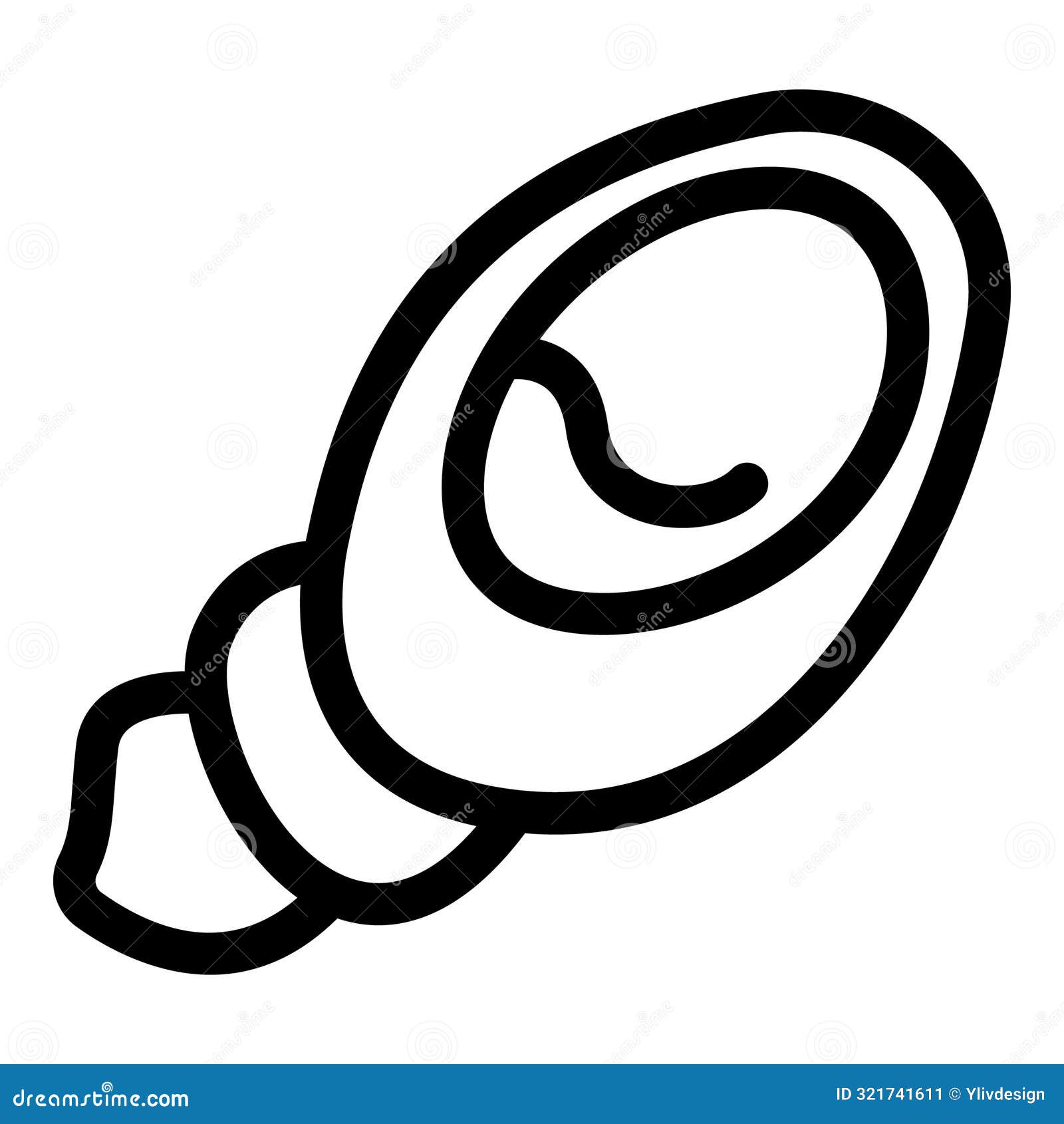 Larva Of Insect Developing Inside Cocoon With Body Segments Forming ...