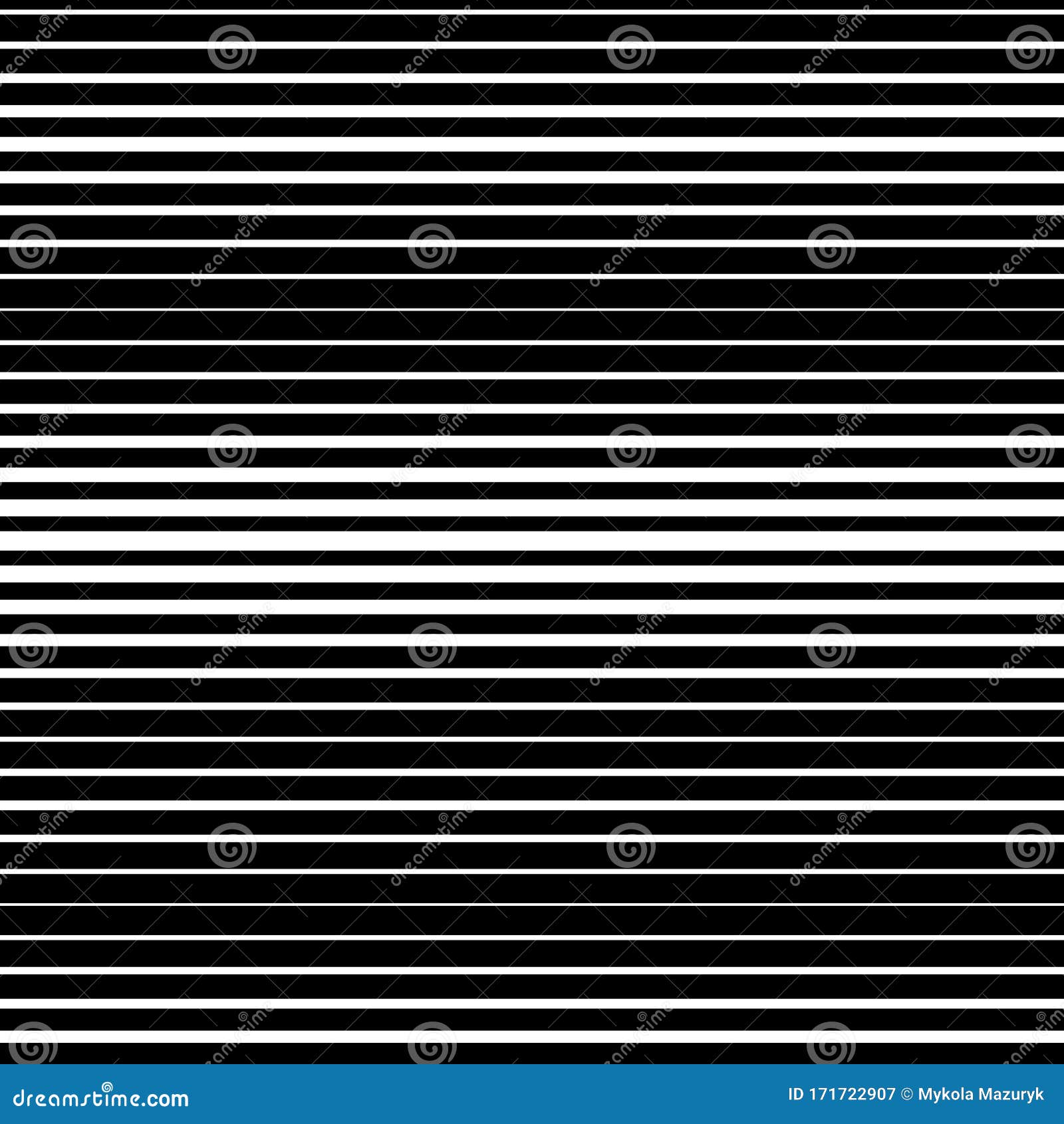 Monochrome Lines Pattern, Vertically Seamless. Straight Parallel Vector ...