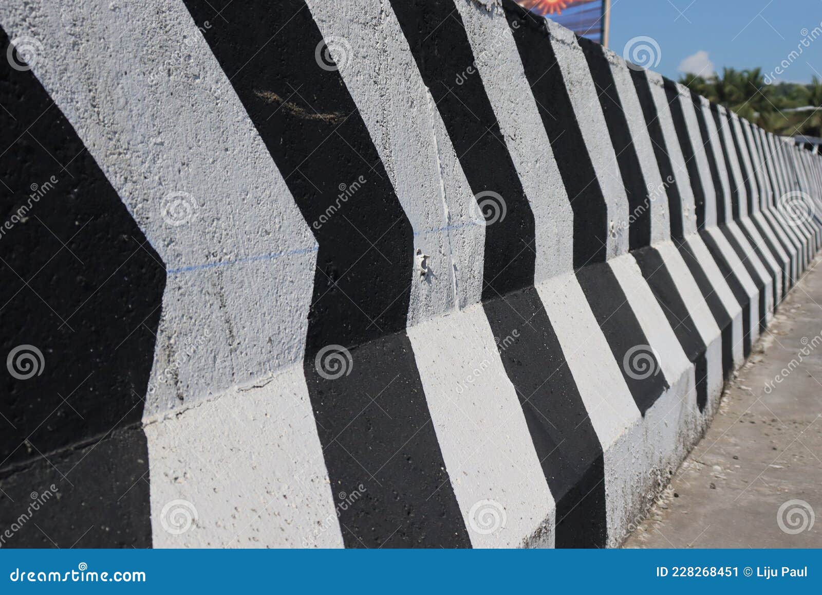 Black and White Line (Zebra Line) Stock Image - Image of black, path ...