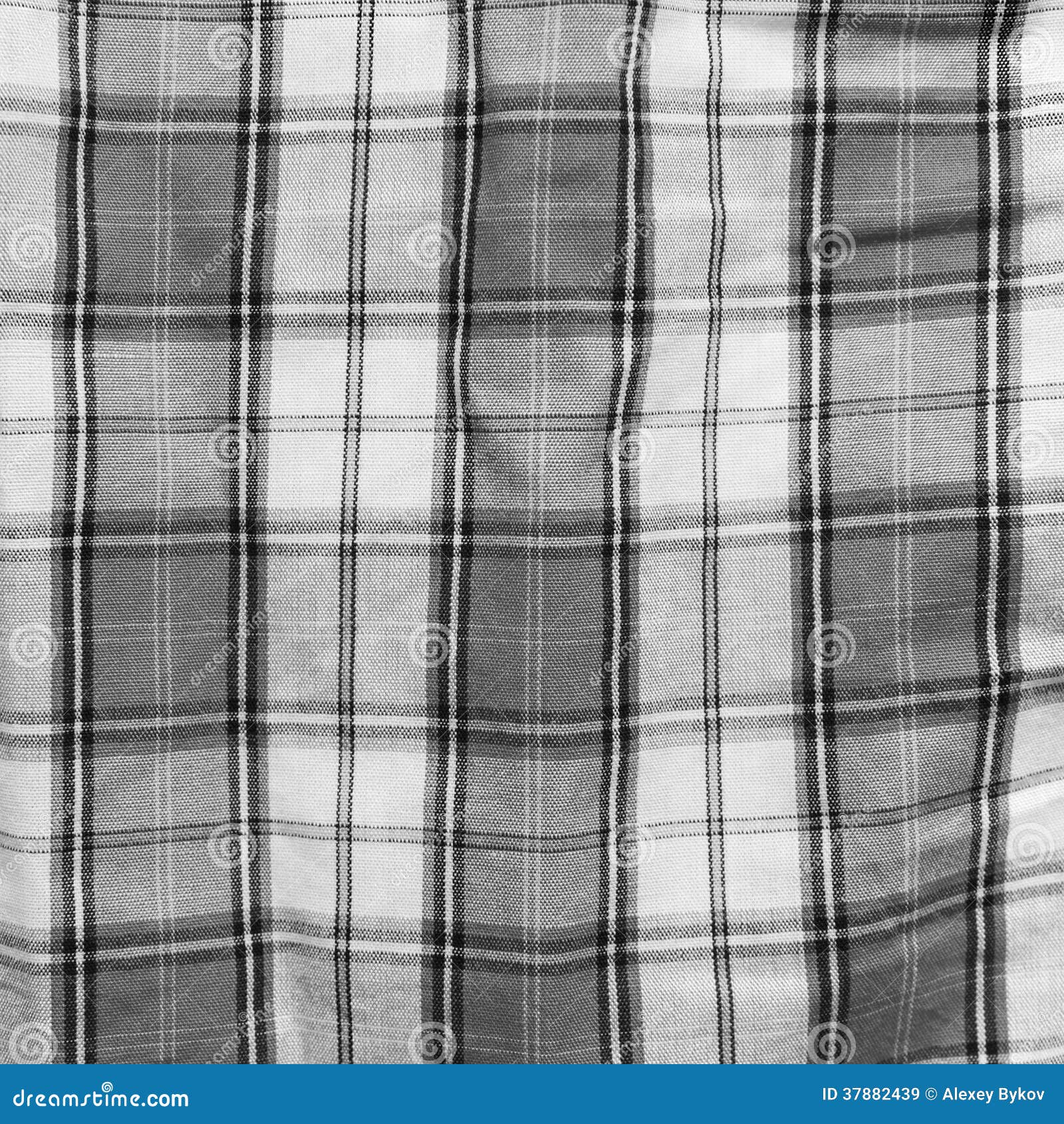 Black and White Linen Crumpled Tablecloth. Stock Image - Image of ...