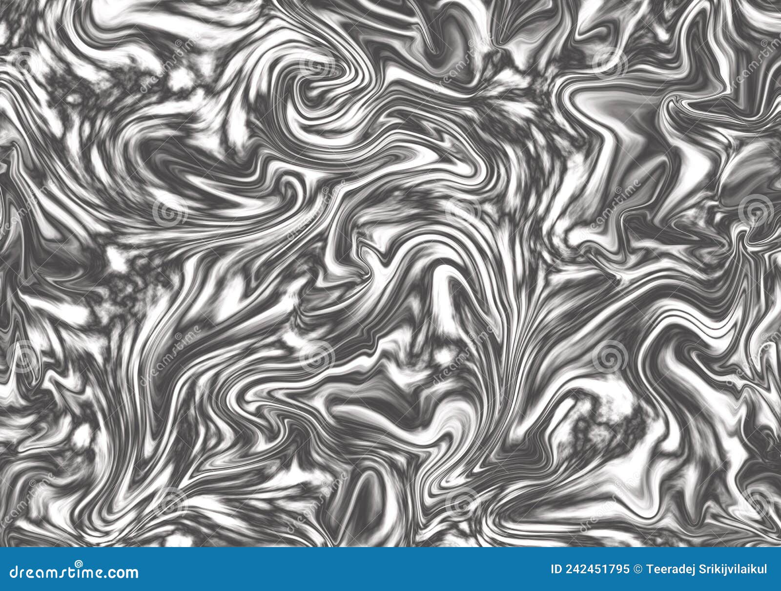 Black and White Liquid Background Stock Illustration - Illustration of ...