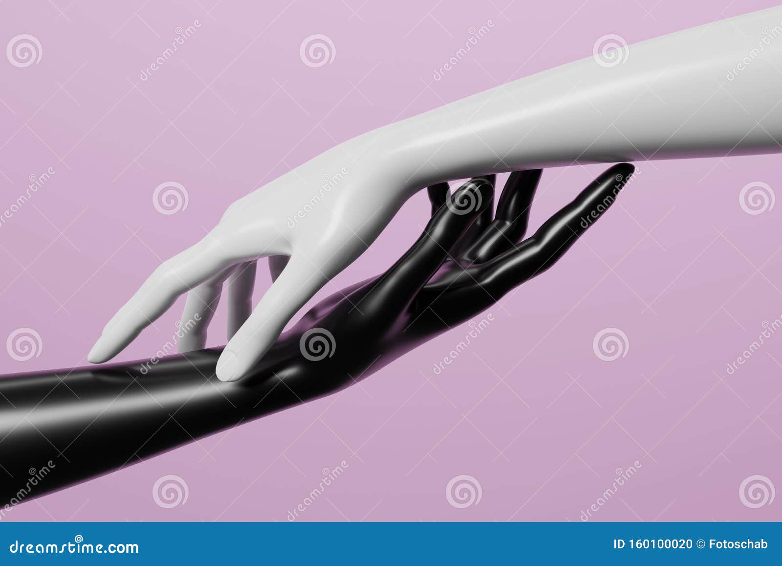 Mannequin Hand Set In Different Poses Gestures And Angles - 3d ...