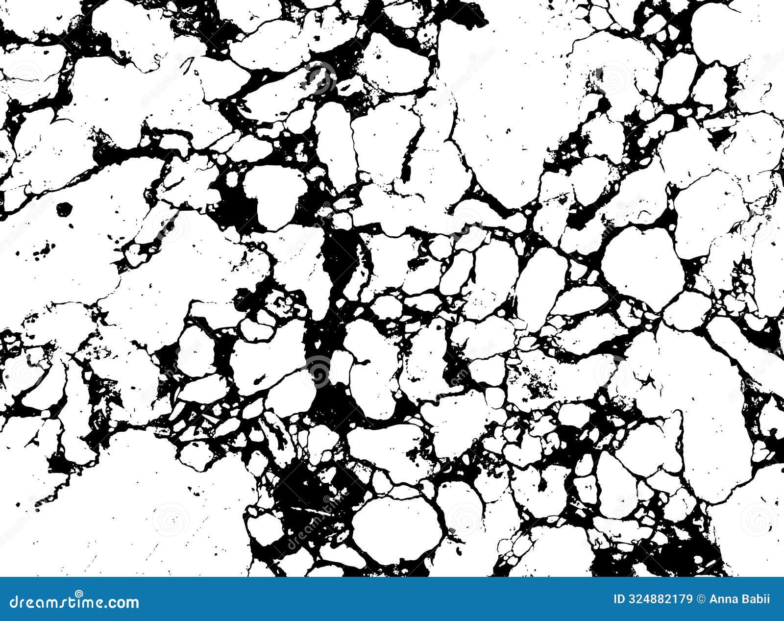 Black and White Marble Stone Vector Texture Stock Vector - Illustration ...