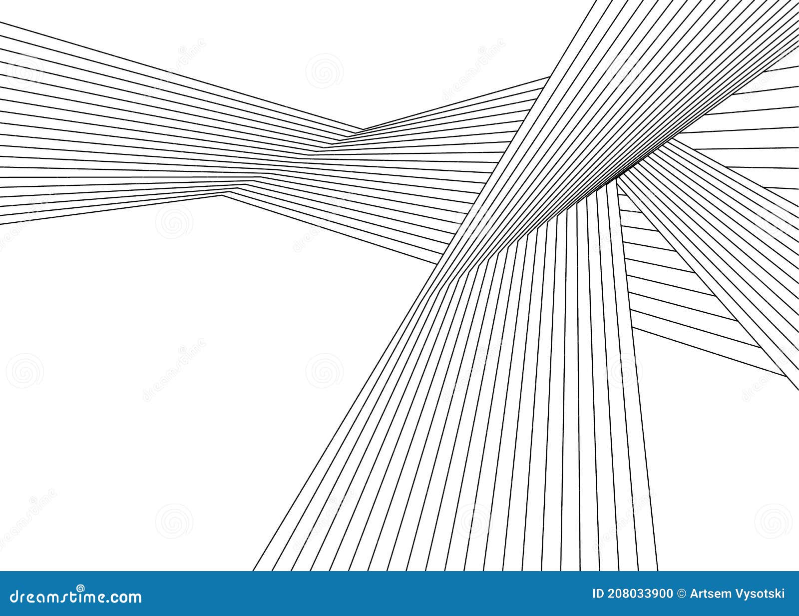 Halftone Bitmap Lines Retro Background Black and White. Optical Art ...