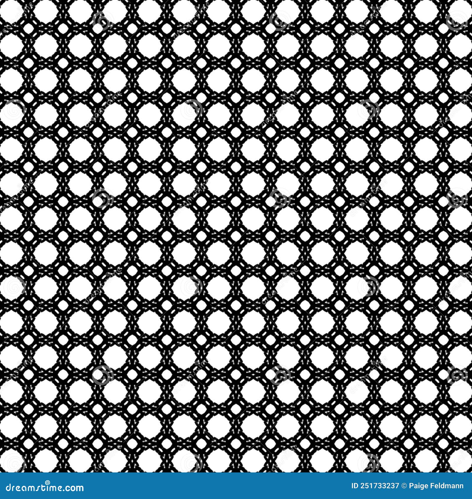 Black and White Modern Repeating Pattern Background Stock Illustration ...