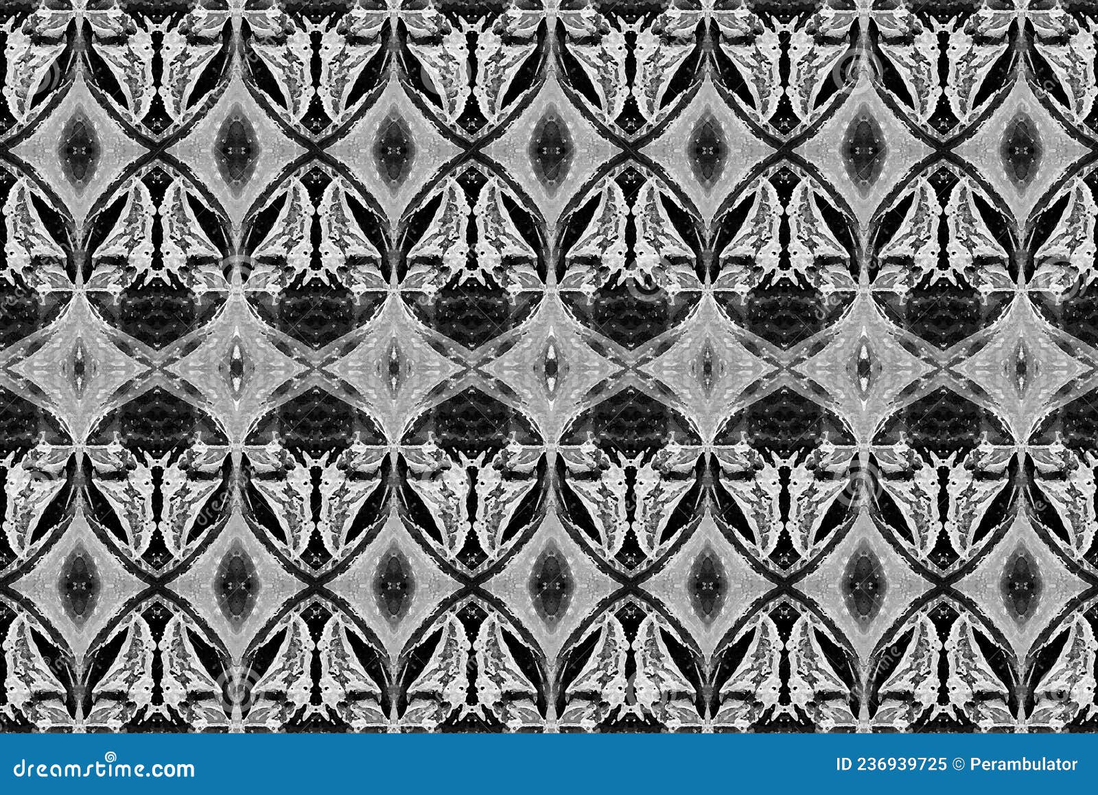 BLACK and WHITE MOTH MOTIF DUPLICATION Stock Illustration ...