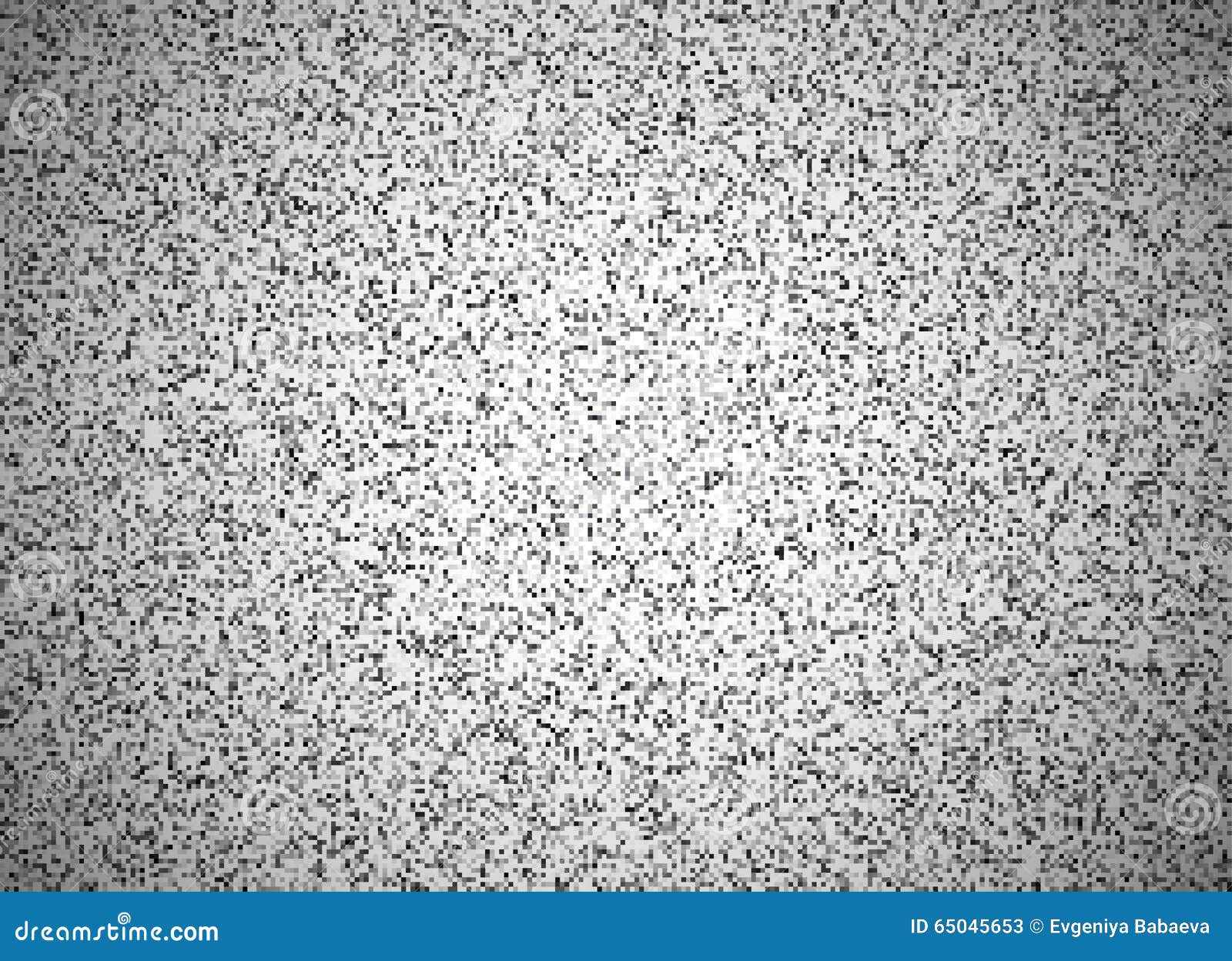 Black and White Noise. Background, Made of Squares. Stock Vector ...
