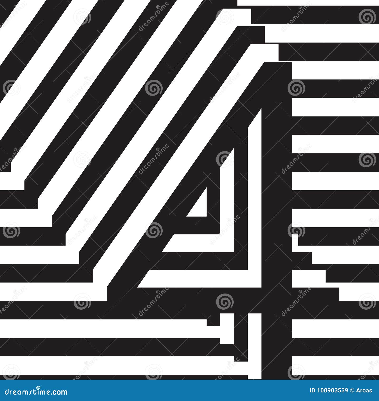 Number 4 design template stock vector. Illustration of logo - 100903539