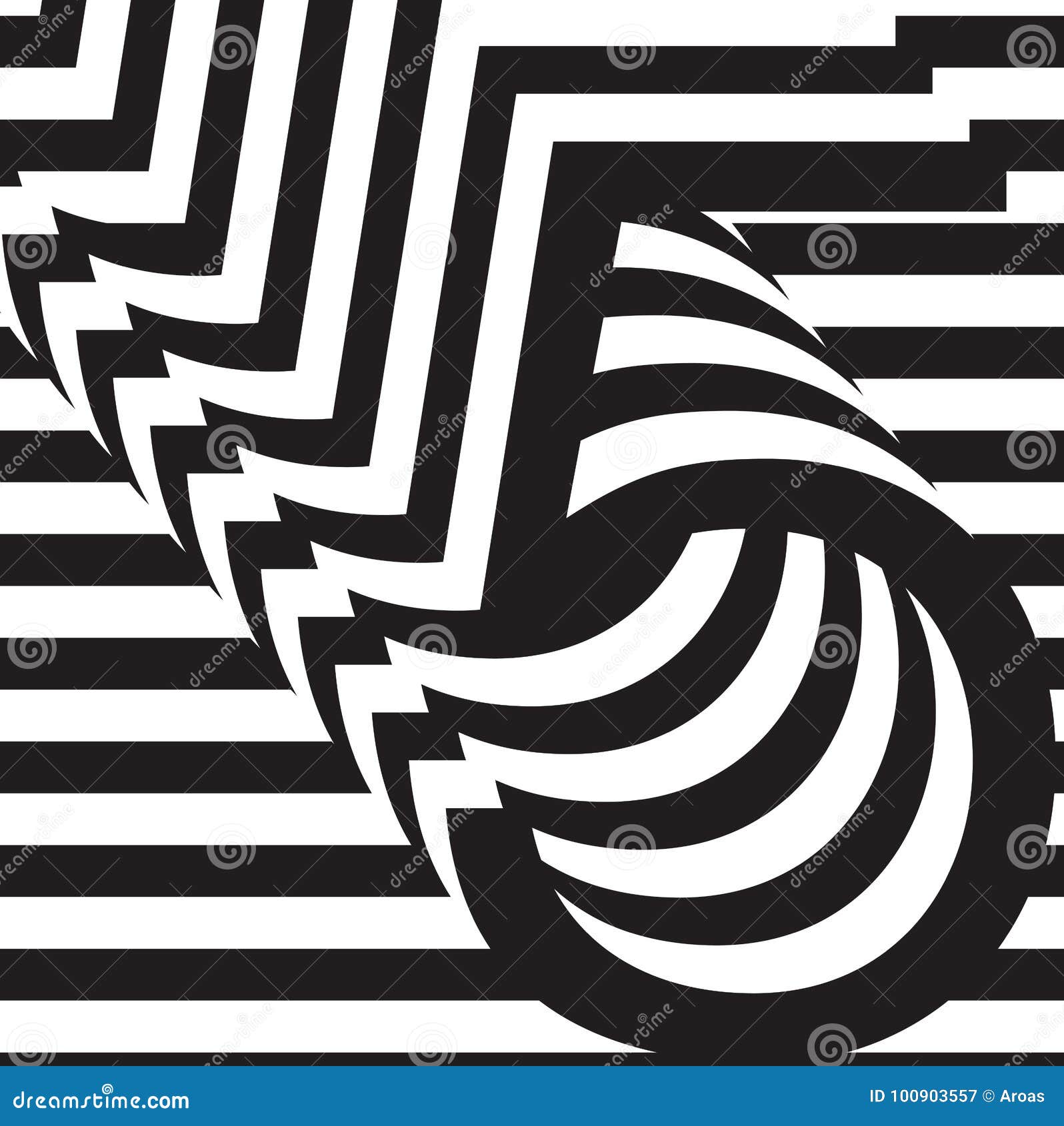 Number 5 design template stock vector. Illustration of cool - 100903557