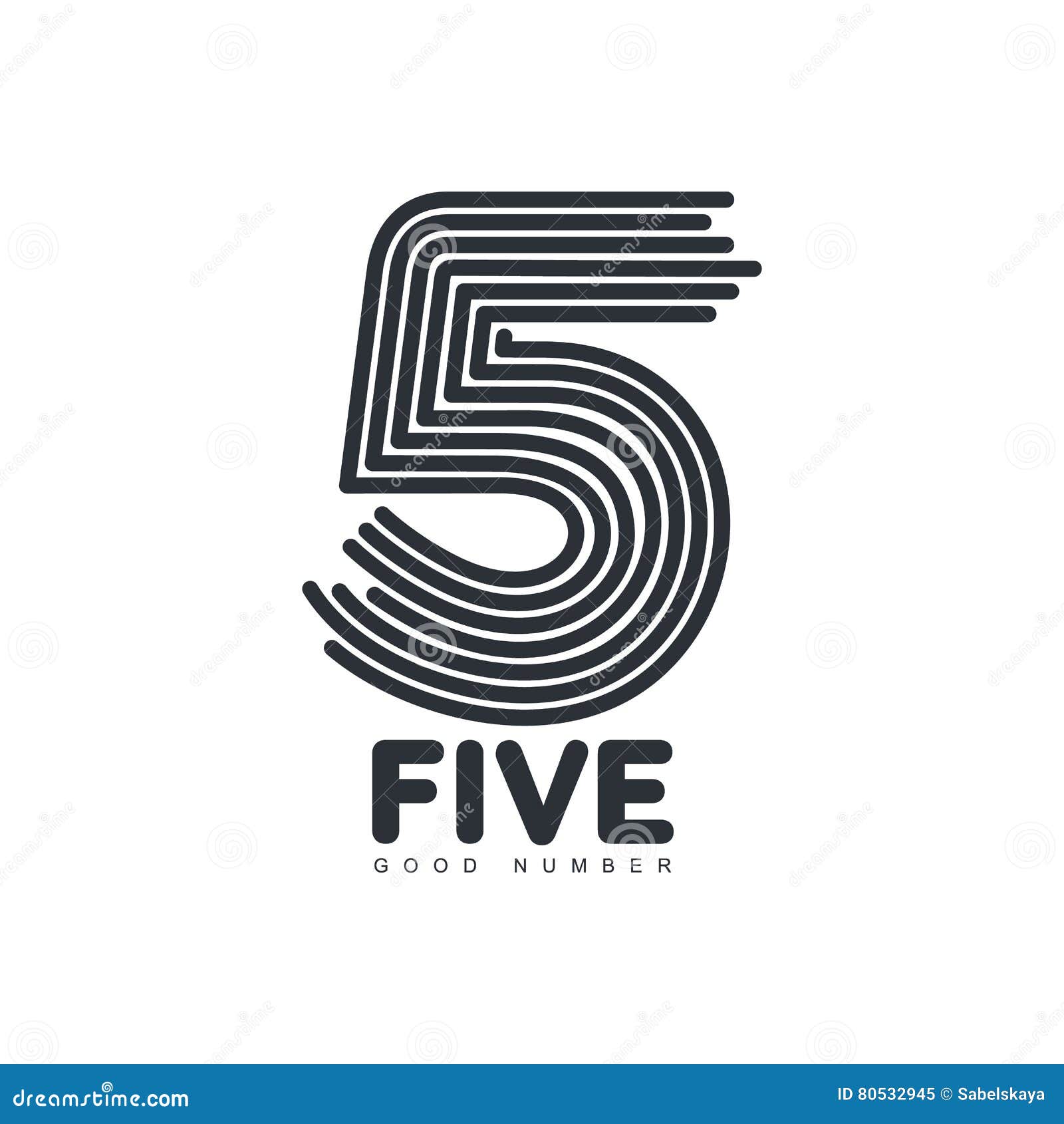 Five Logo Design