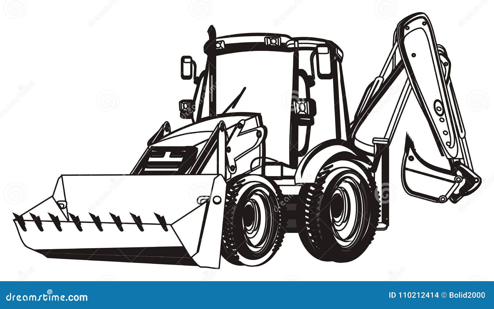 Digger Excavator Mylar AIRRUSH Painting Wall Art Stencil Office ...