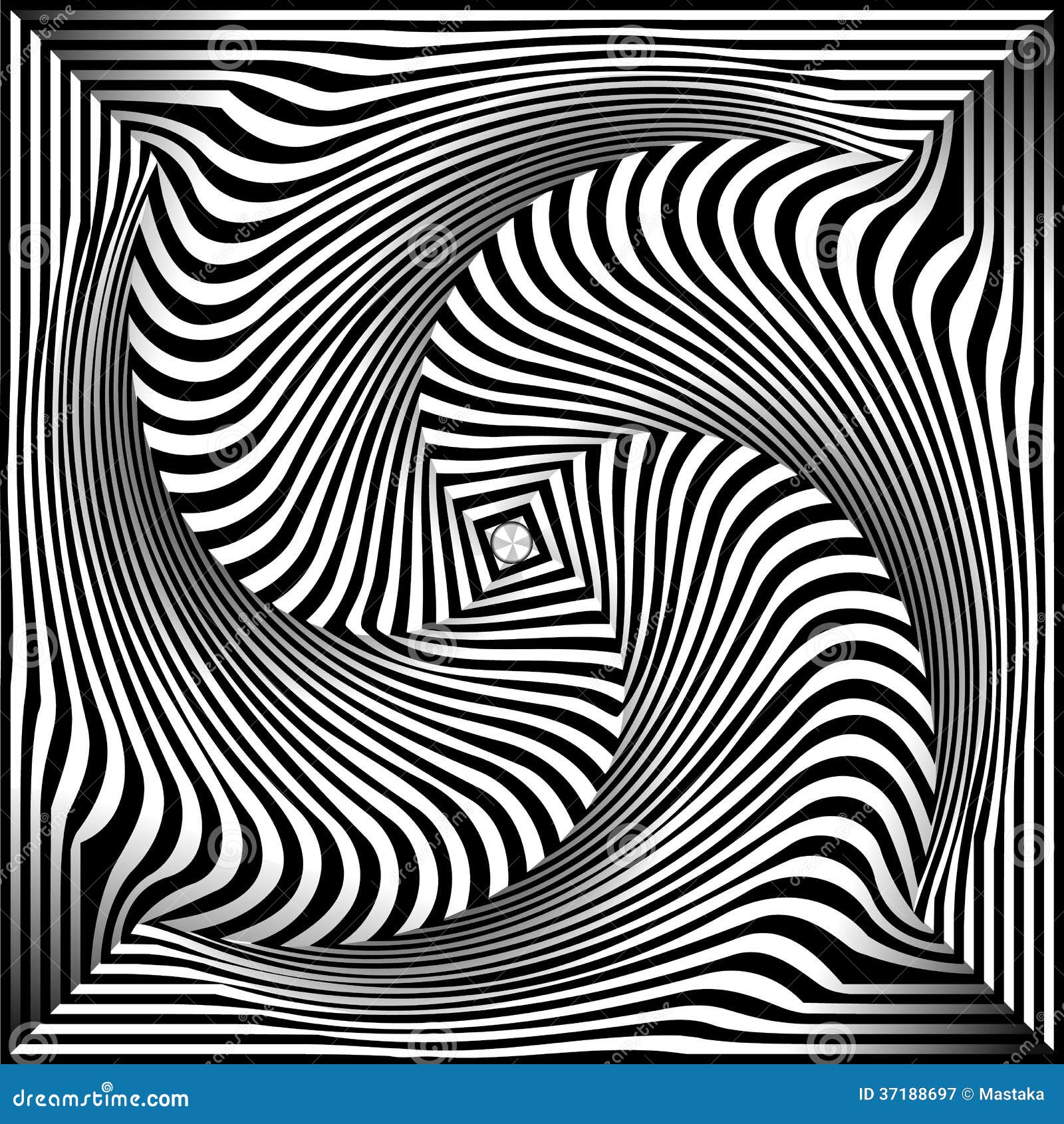 Black and White Opt Art Background Stock Vector - Illustration of ...