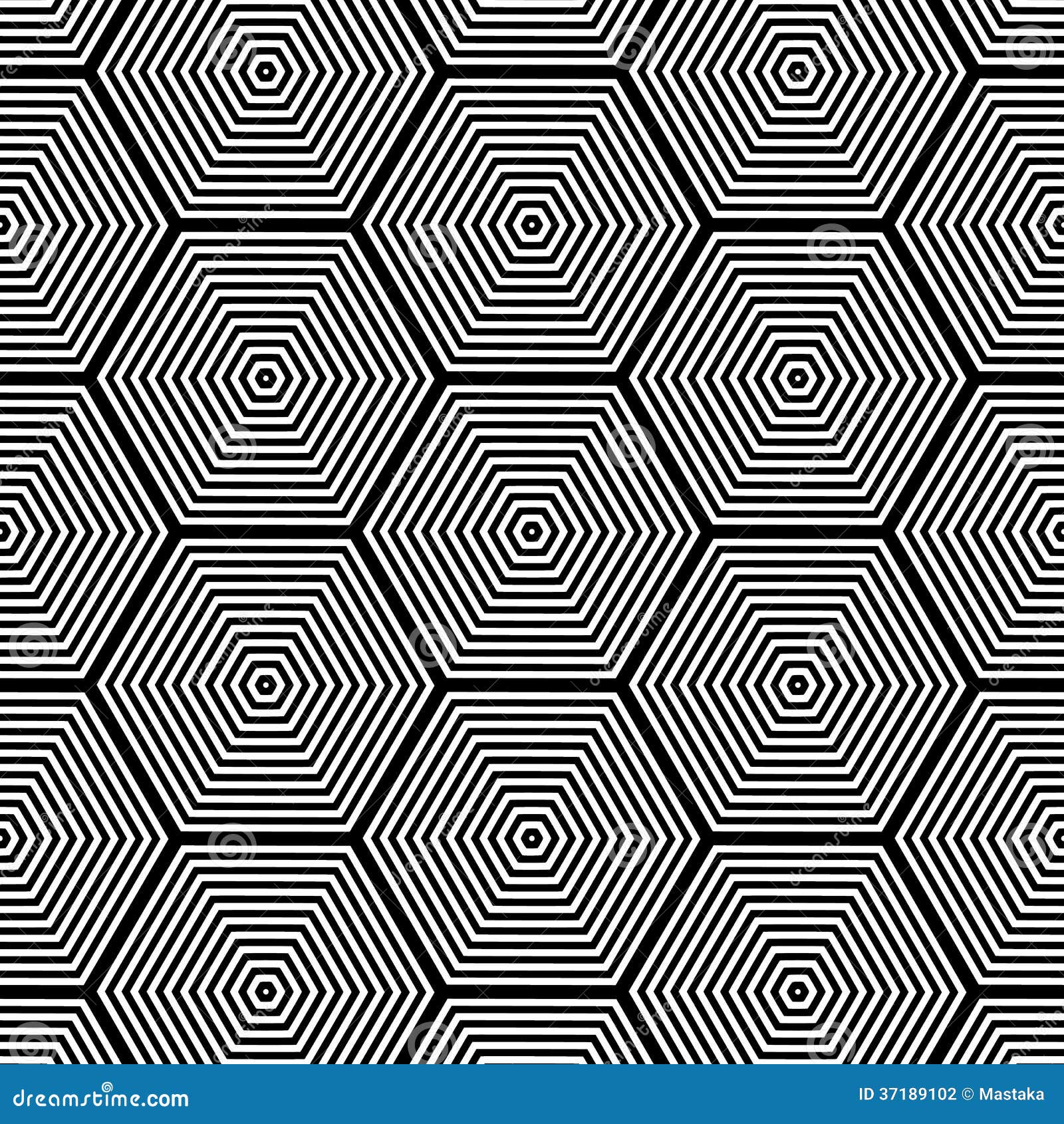 Black and White Opt Art Seamless Stock Vector - Illustration of optical ...