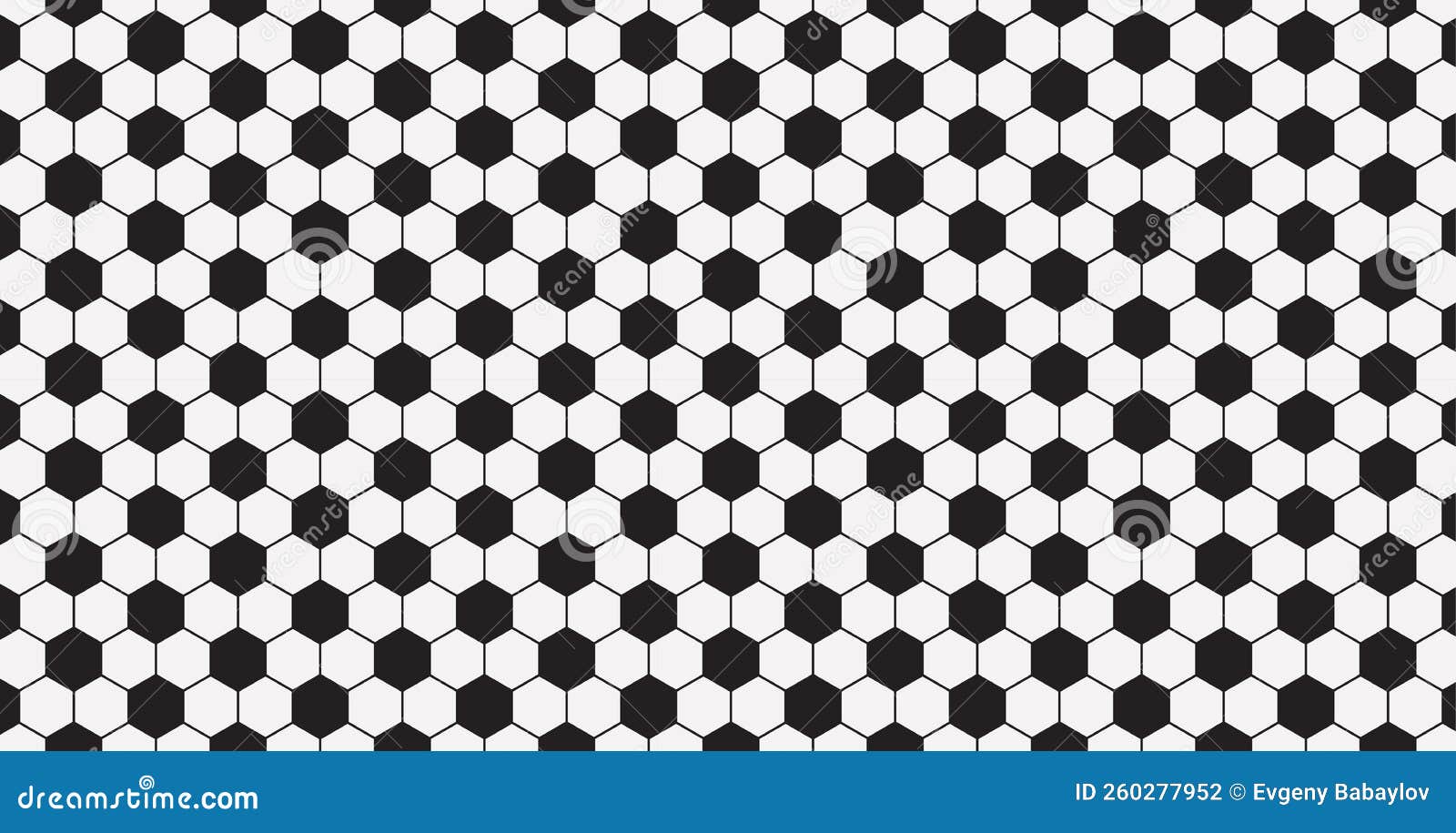 Black and White Panoramic Texture Football Background Ball - Vector ...