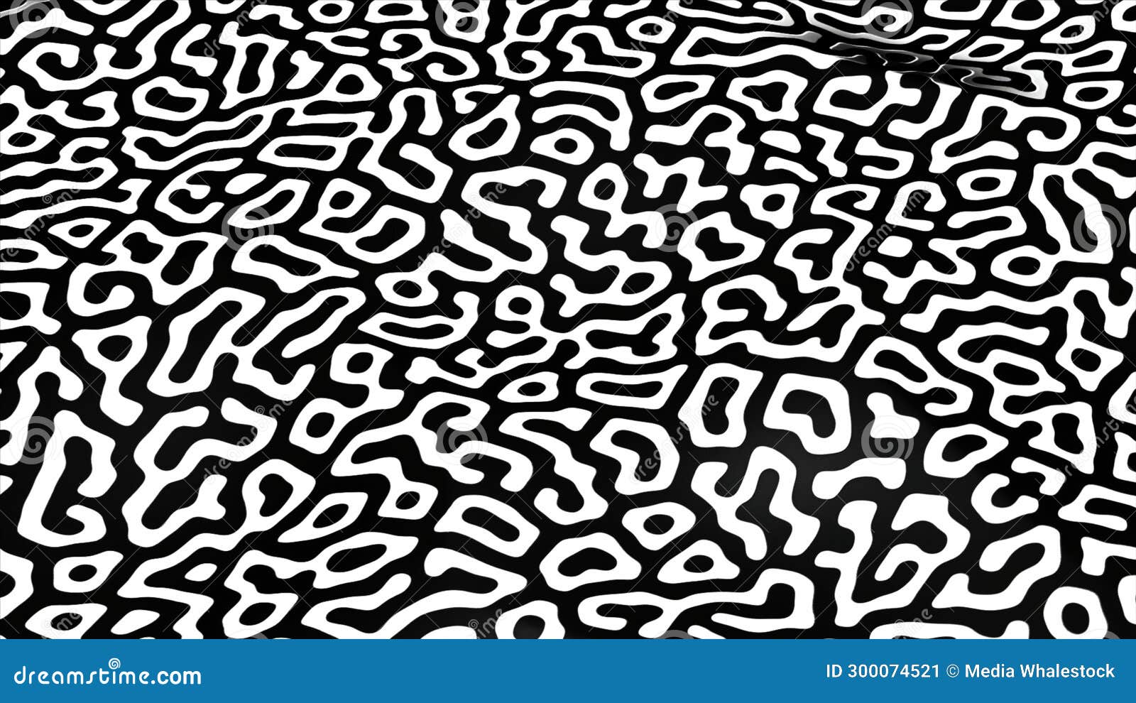 Black and White Pattern. Motion.a Pattern that Looks Like a Drawing ...