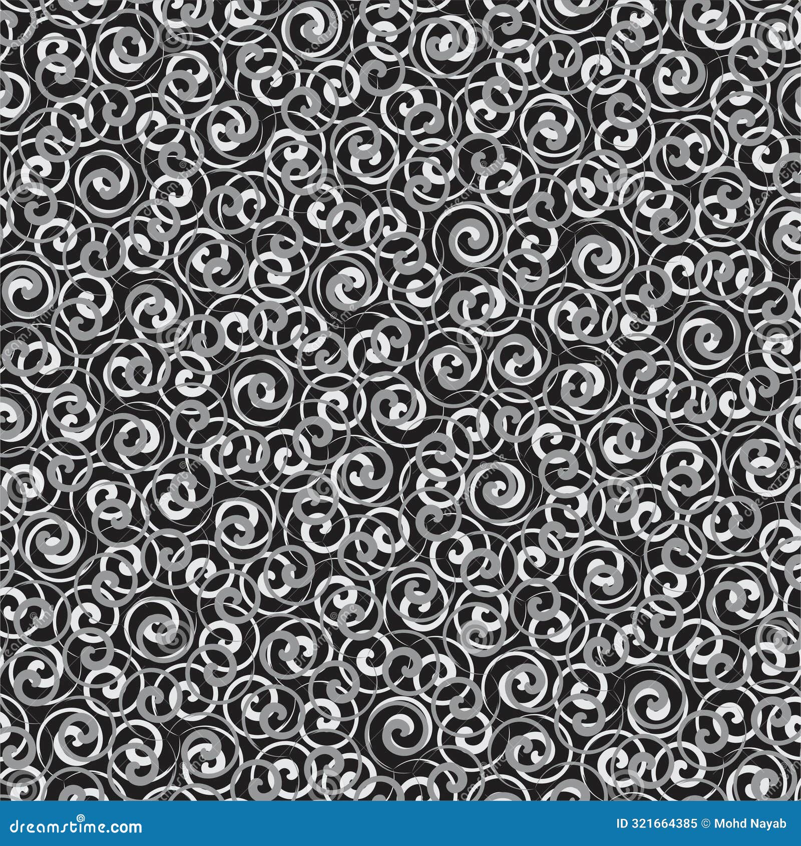 Black and White Pattern Vector Image CDR X6 Stock Vector - Illustration ...