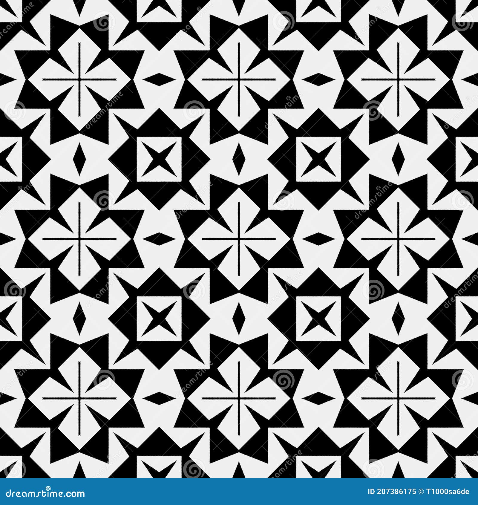 Black and white patterns stock illustration. Illustration of simple ...