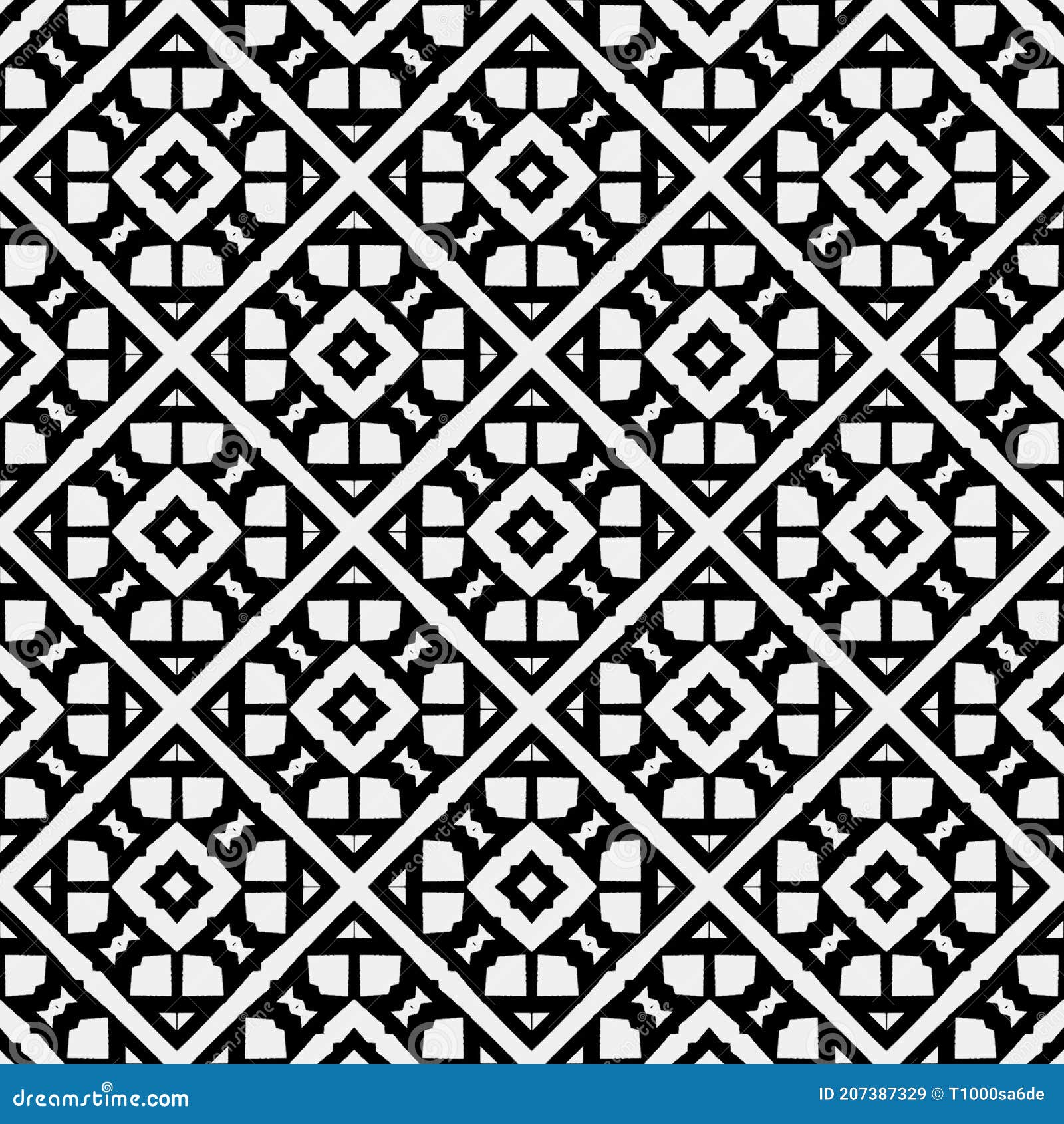 Black and white patterns stock illustration. Illustration of geometry ...