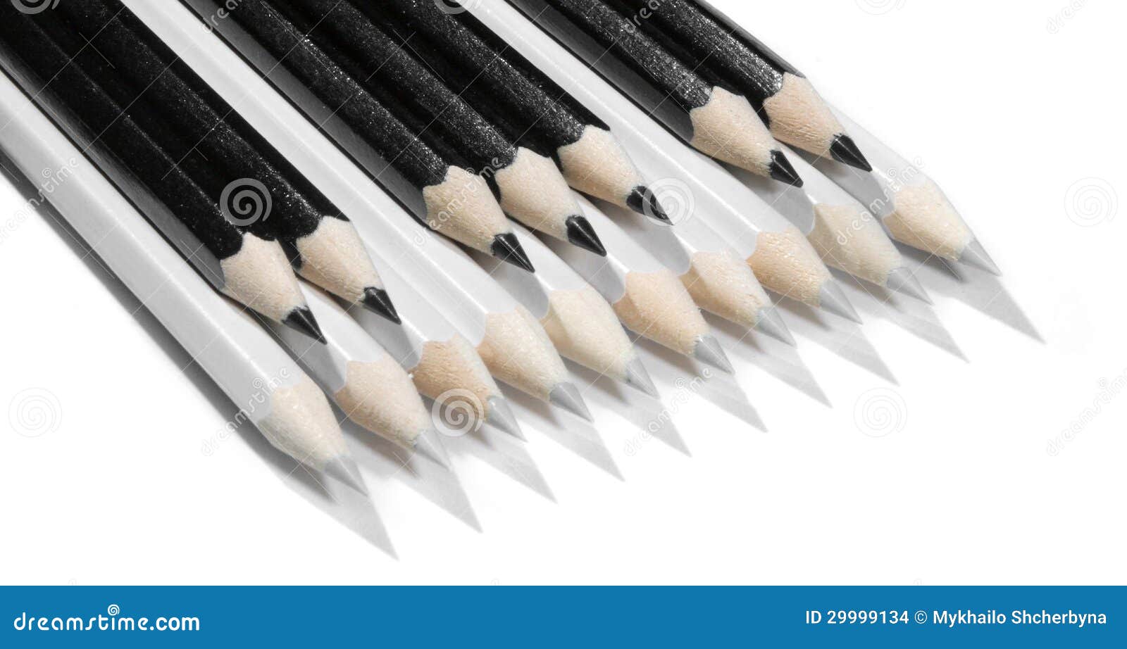 Pencils. stock photo. Image of copy, pencil, white, space - 29999134
