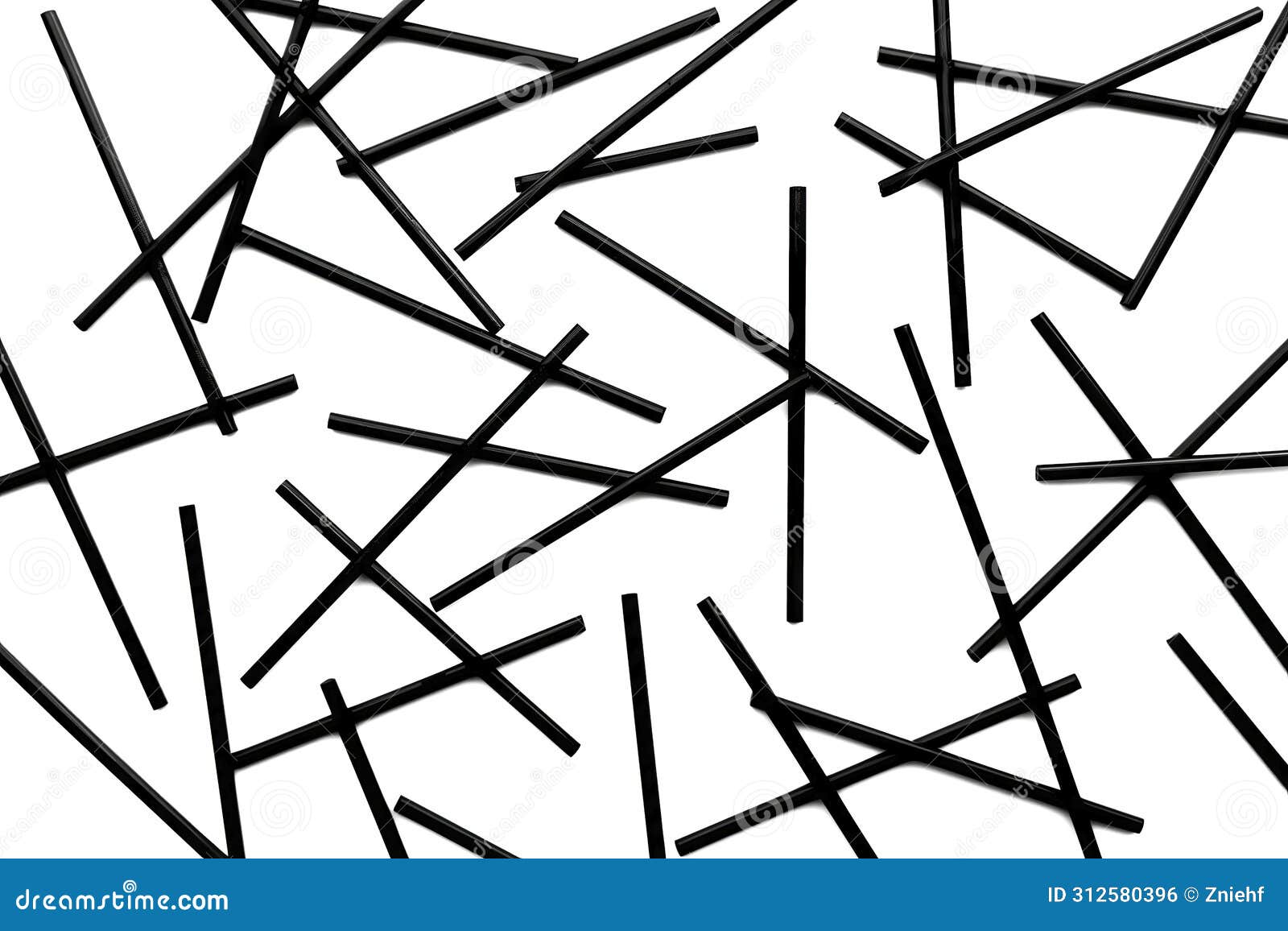 Black and White Photo of Many Thin Black Lines Stock Illustration ...