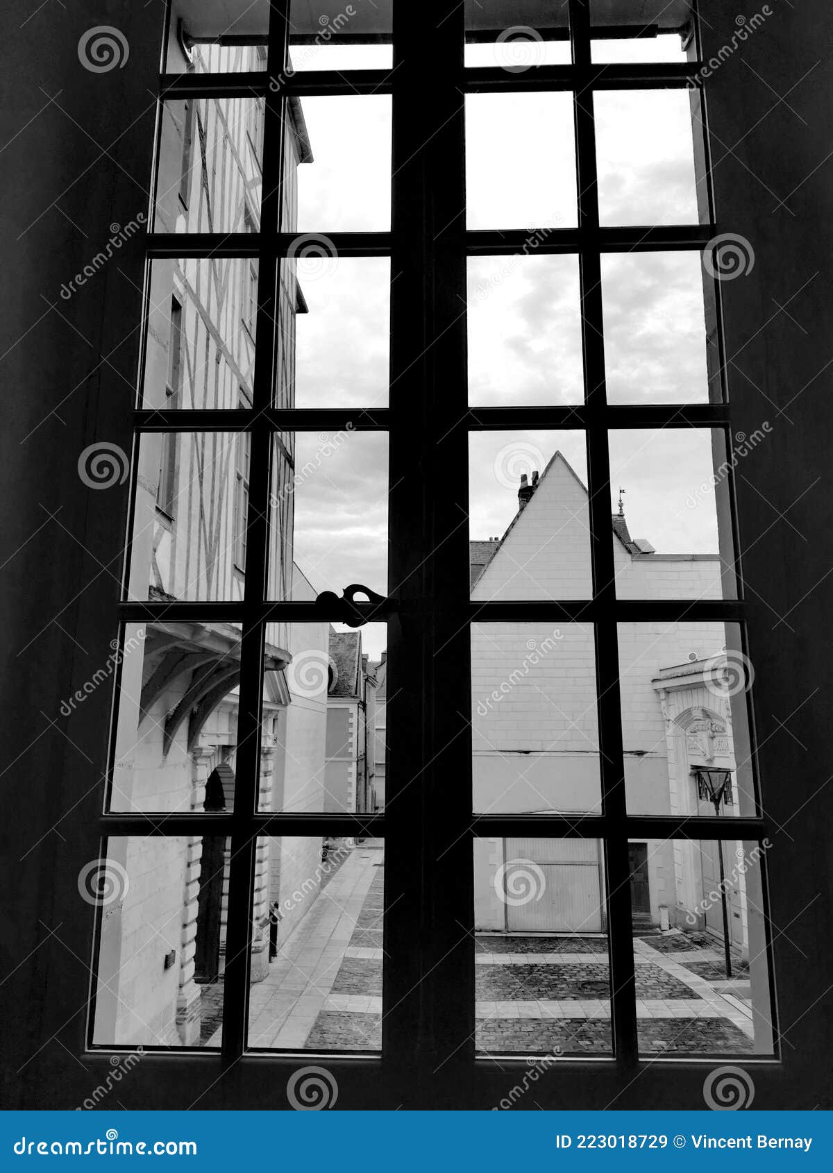 View from a window stock image. Image of black, window - 223018729