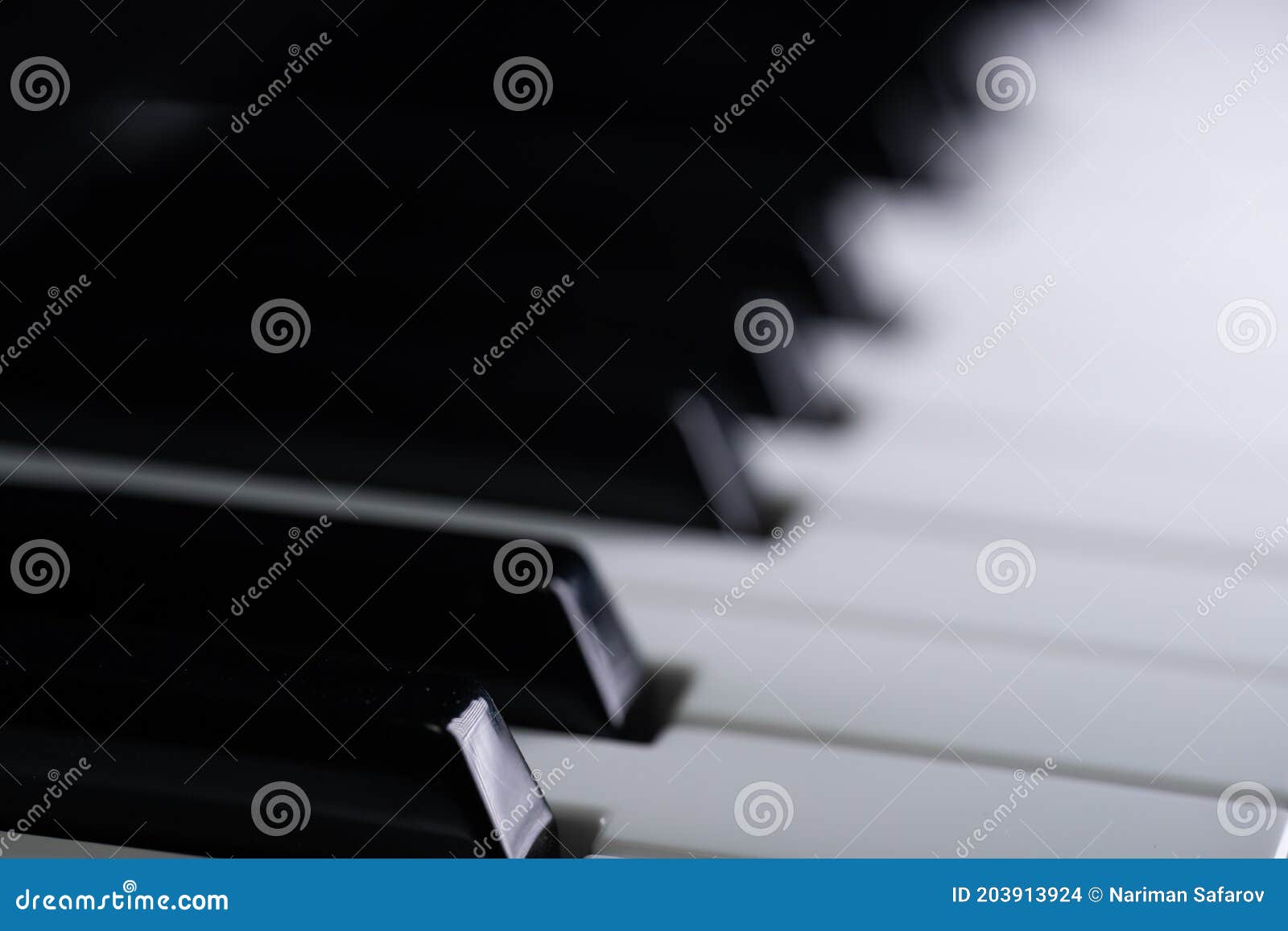 Black and white piano keys stock photo. Image of note - 203913924
