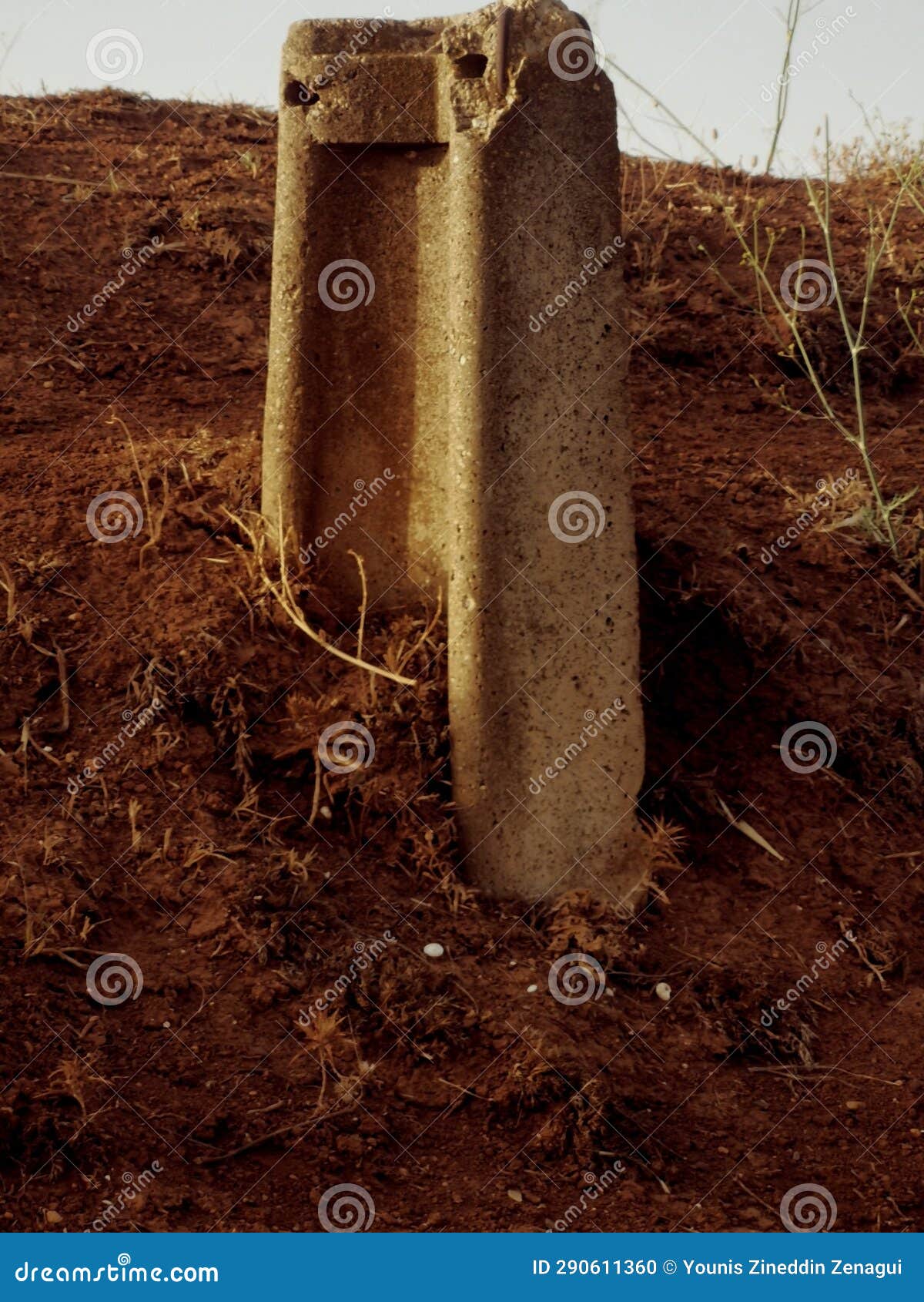 Black and White Picture of Rock on the Dert Stock Photo - Image of dert ...