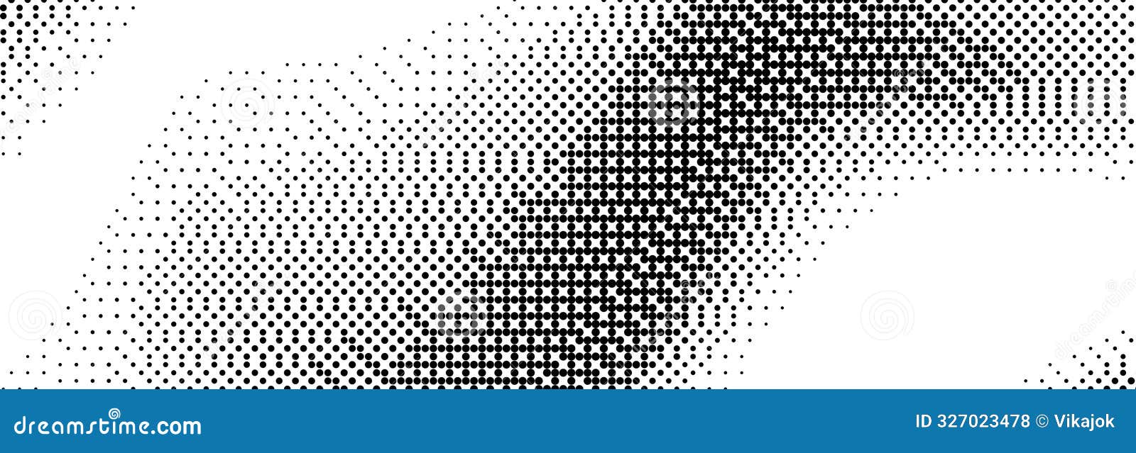 Pixelated Bitmap Gradient Texture. Black And White Dither Spots ...