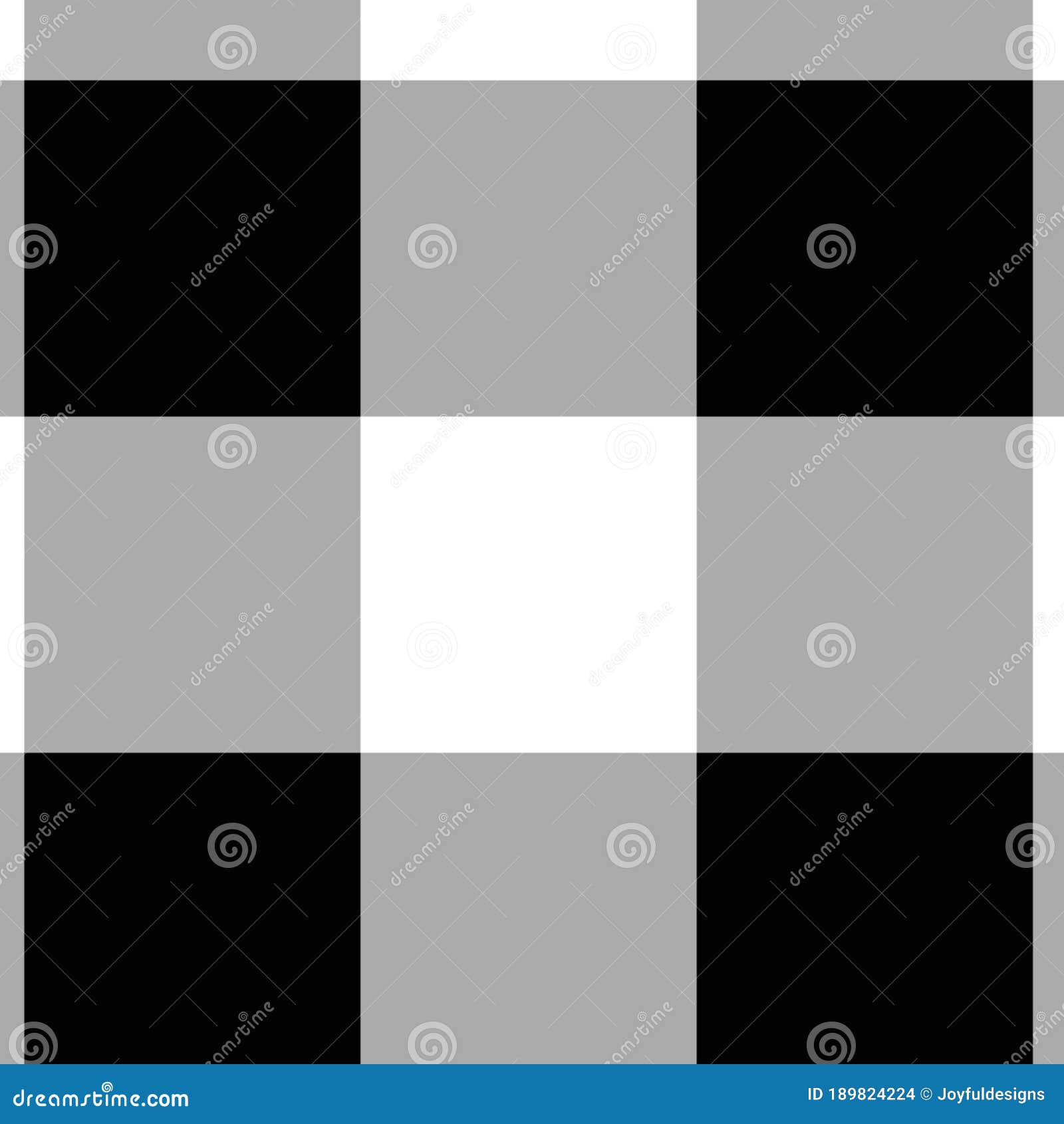 Black and White Plaid Large Scale Stock Illustration - Illustration of ...