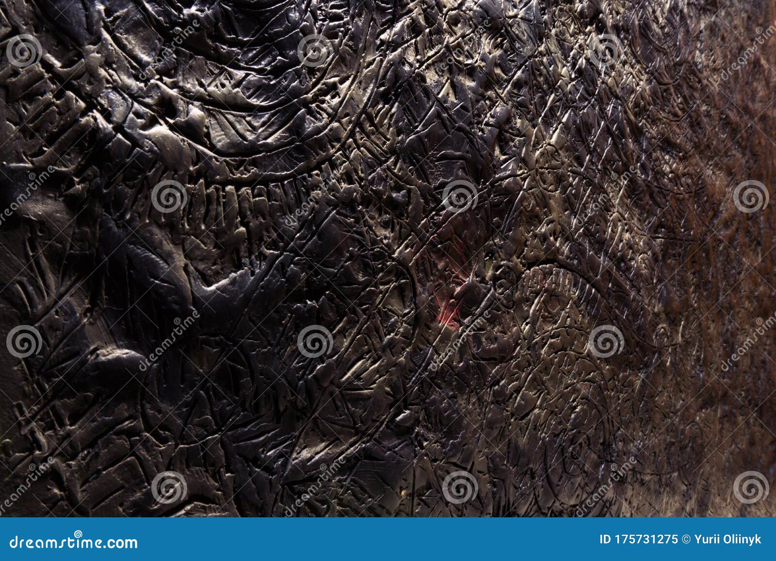 Black and White Plasticine Texture on a Modeling Board Stock Image ...