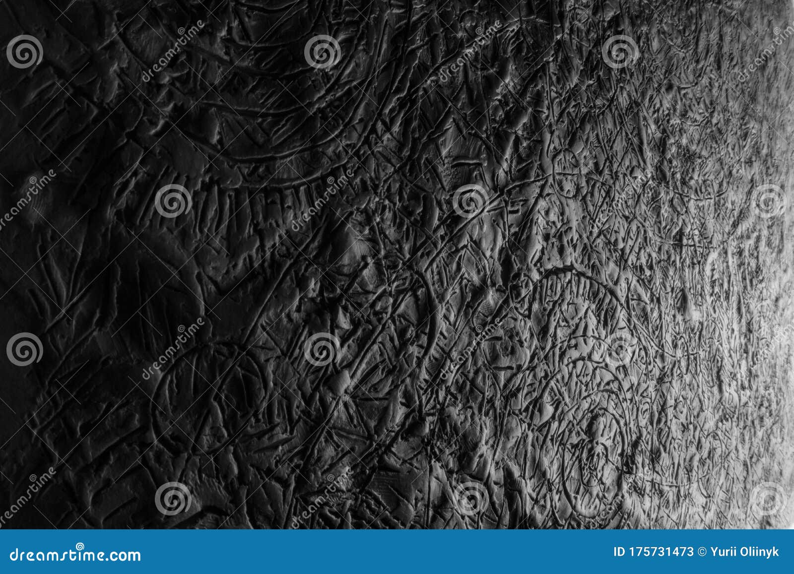 Black and White Plasticine Texture on a Modeling Board Stock Image ...