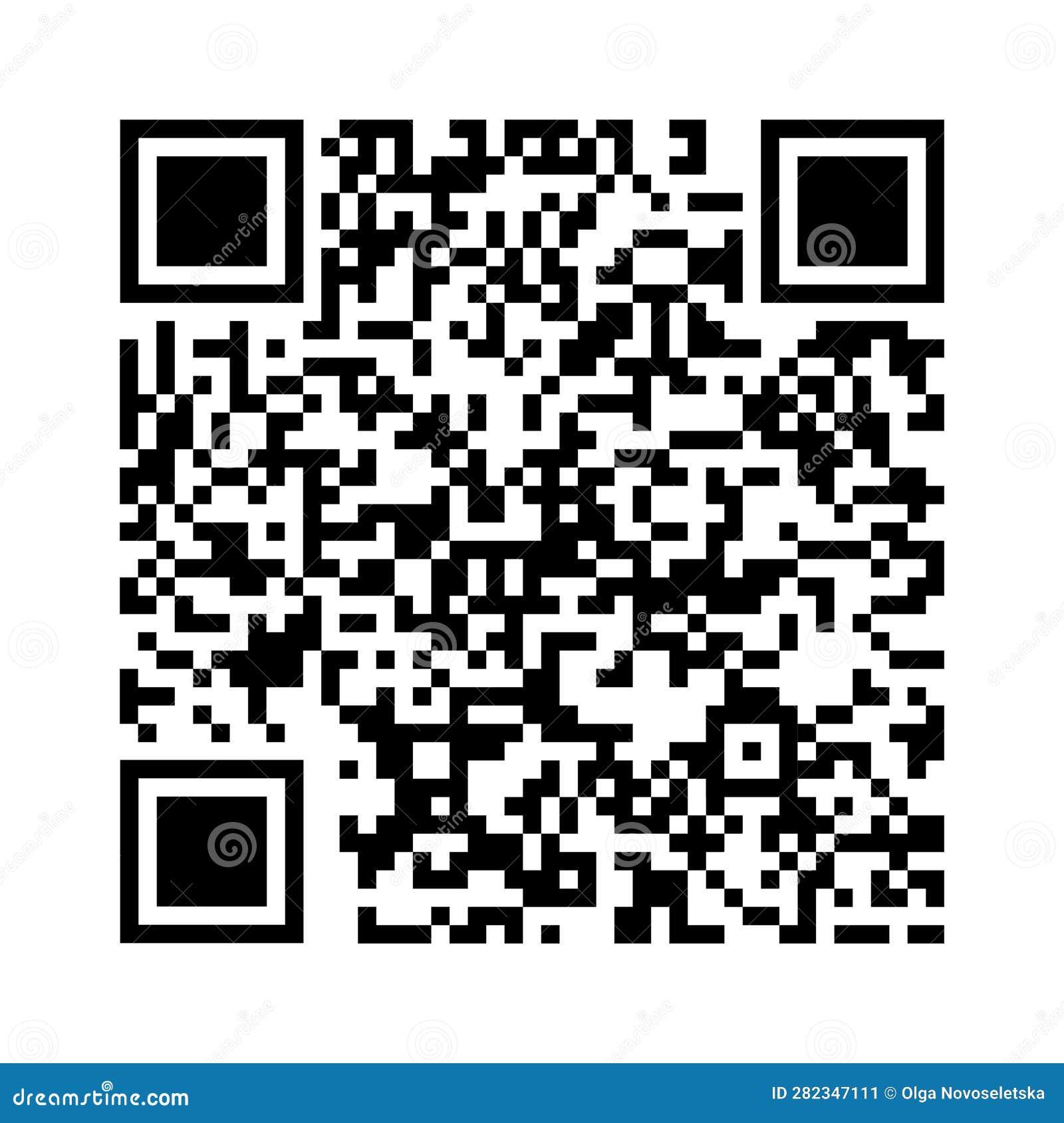 Black White QR Code. Quick Response Code. Marketing and Inventory ...
