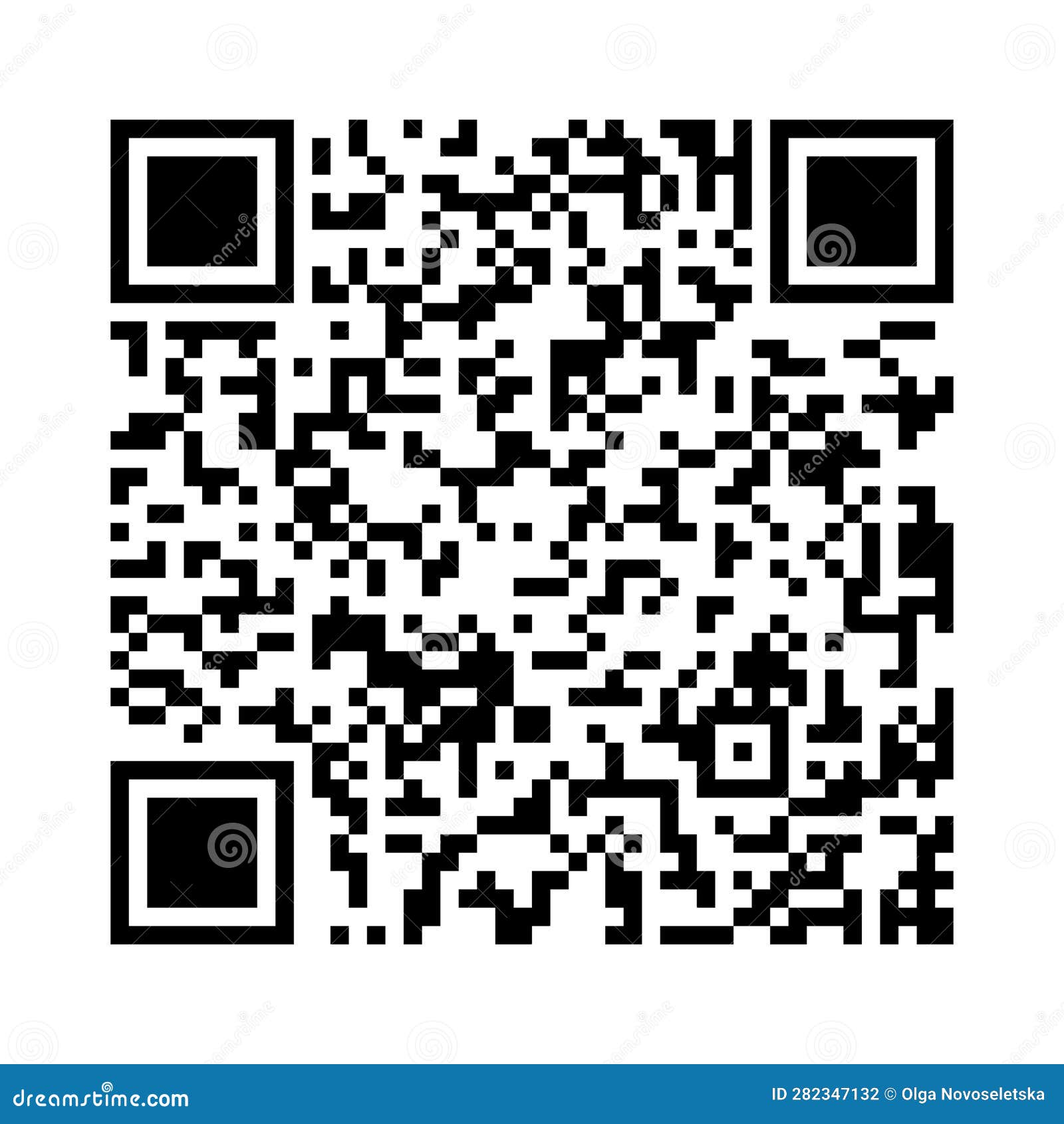 Black White QR Code. Quick Response Code. Marketing and Inventory ...