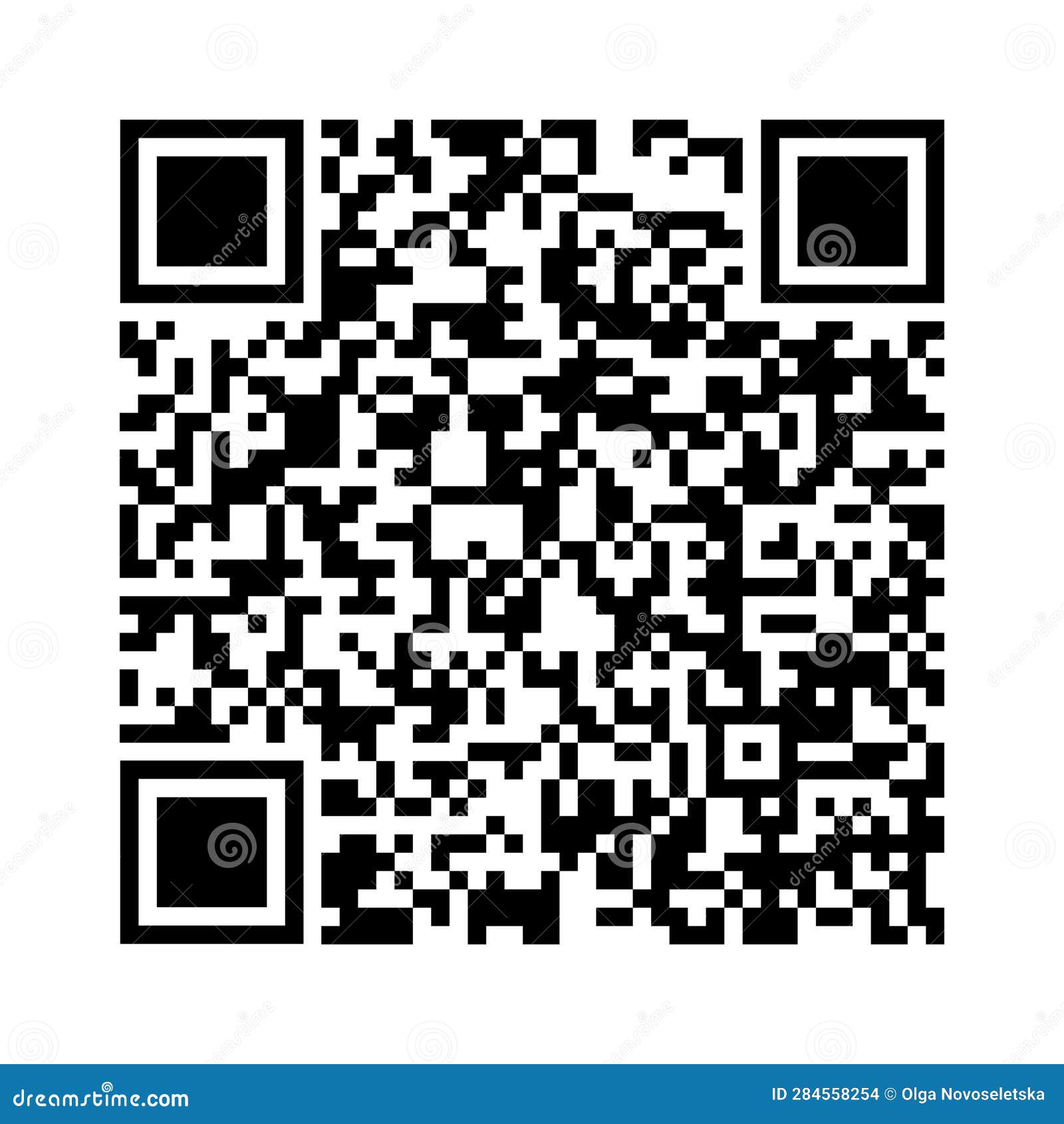 Black White QR Code. Quick Response Code. Marketing and Inventory ...