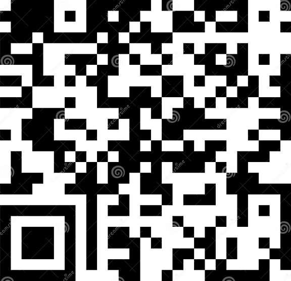 Black and White Qr Code Representing Digital Data, Enabling Mobile ...
