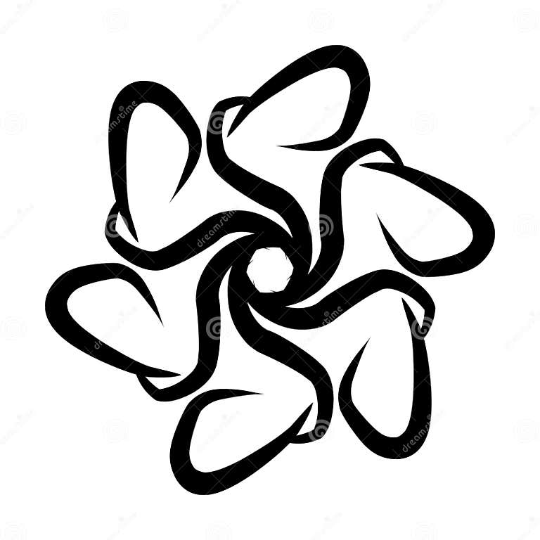 Black and White Radial Icon for Web and Design Ideal for UI, UX, and ...