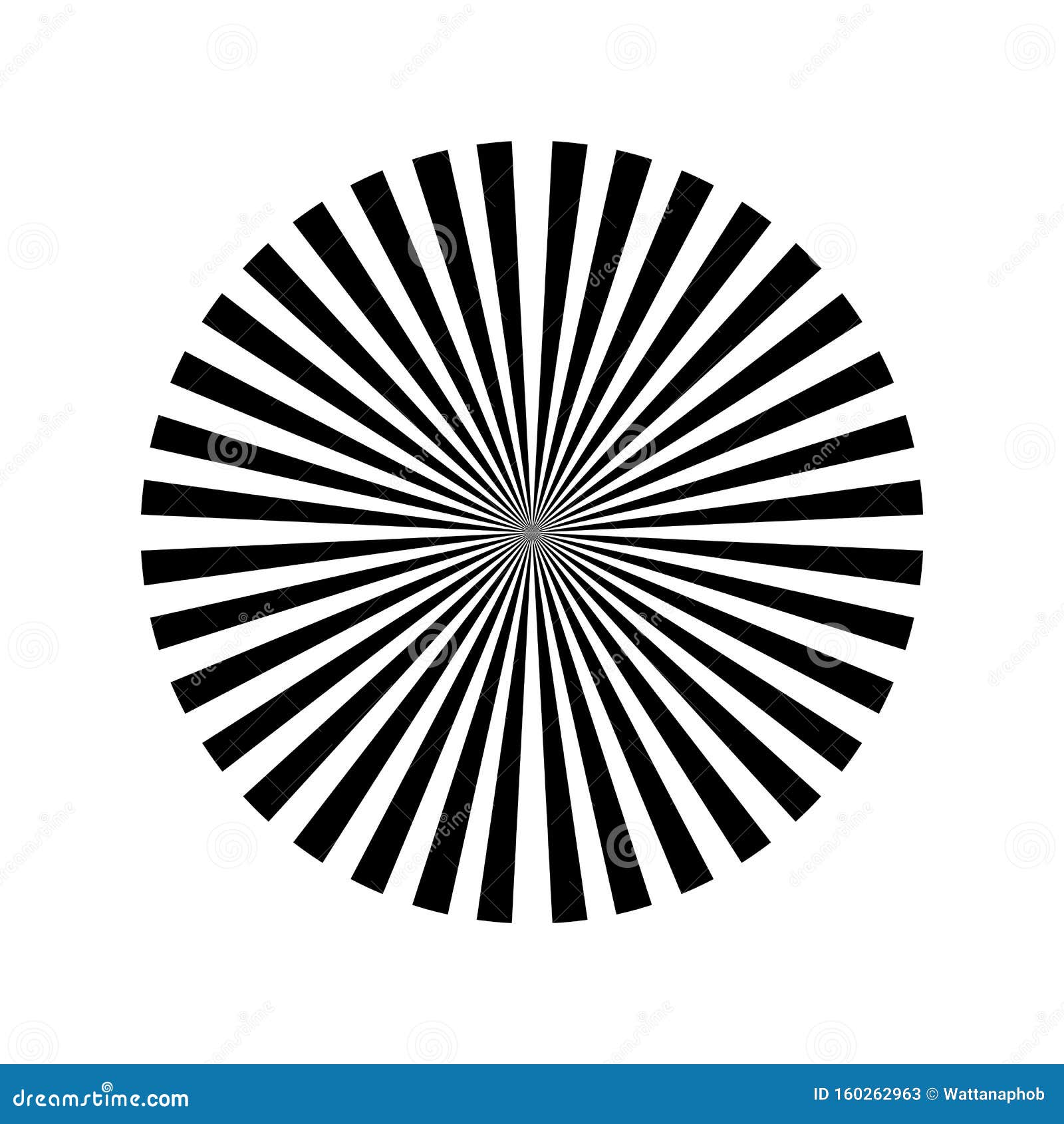 Black and White Rays Abstract Background Stock Illustration ...