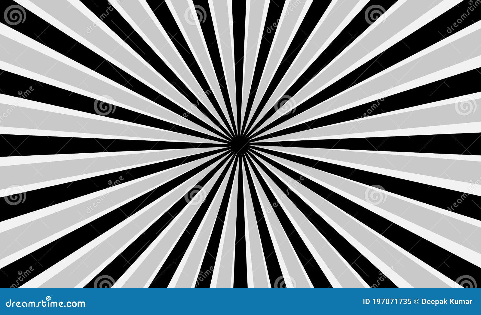 Black and White Rays Background Stock Vector - Illustration of light ...