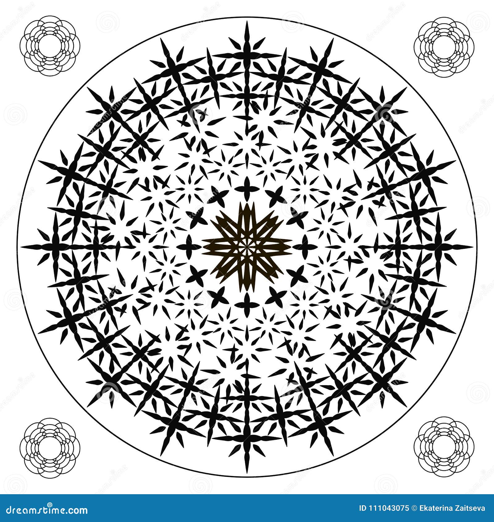 Black and White of a Recurring Spiky Dangerous Angular Cross-pieces and ...