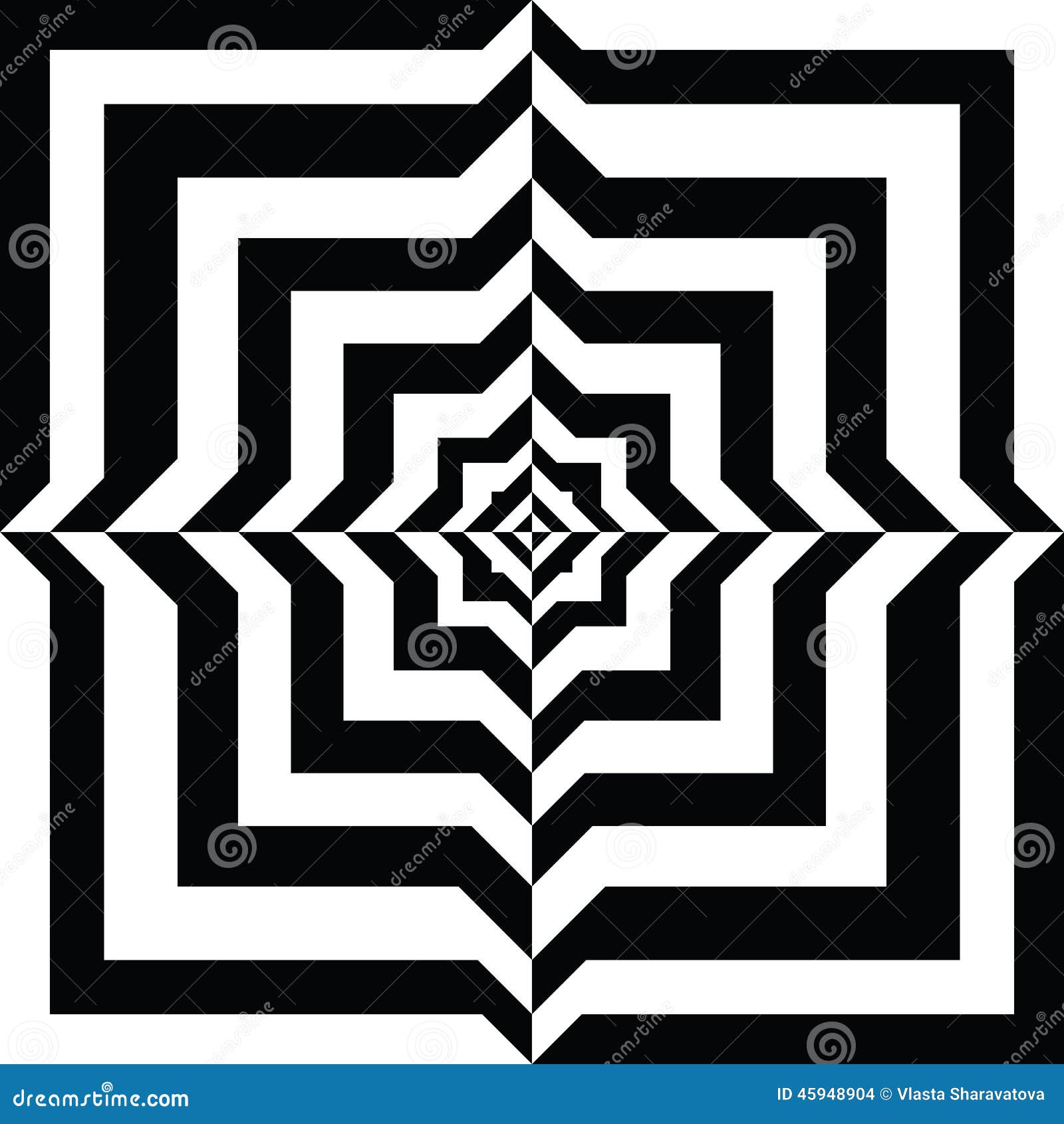 Optical Illusion. Impossible Shapes. Optical Art Object. Geometric ...
