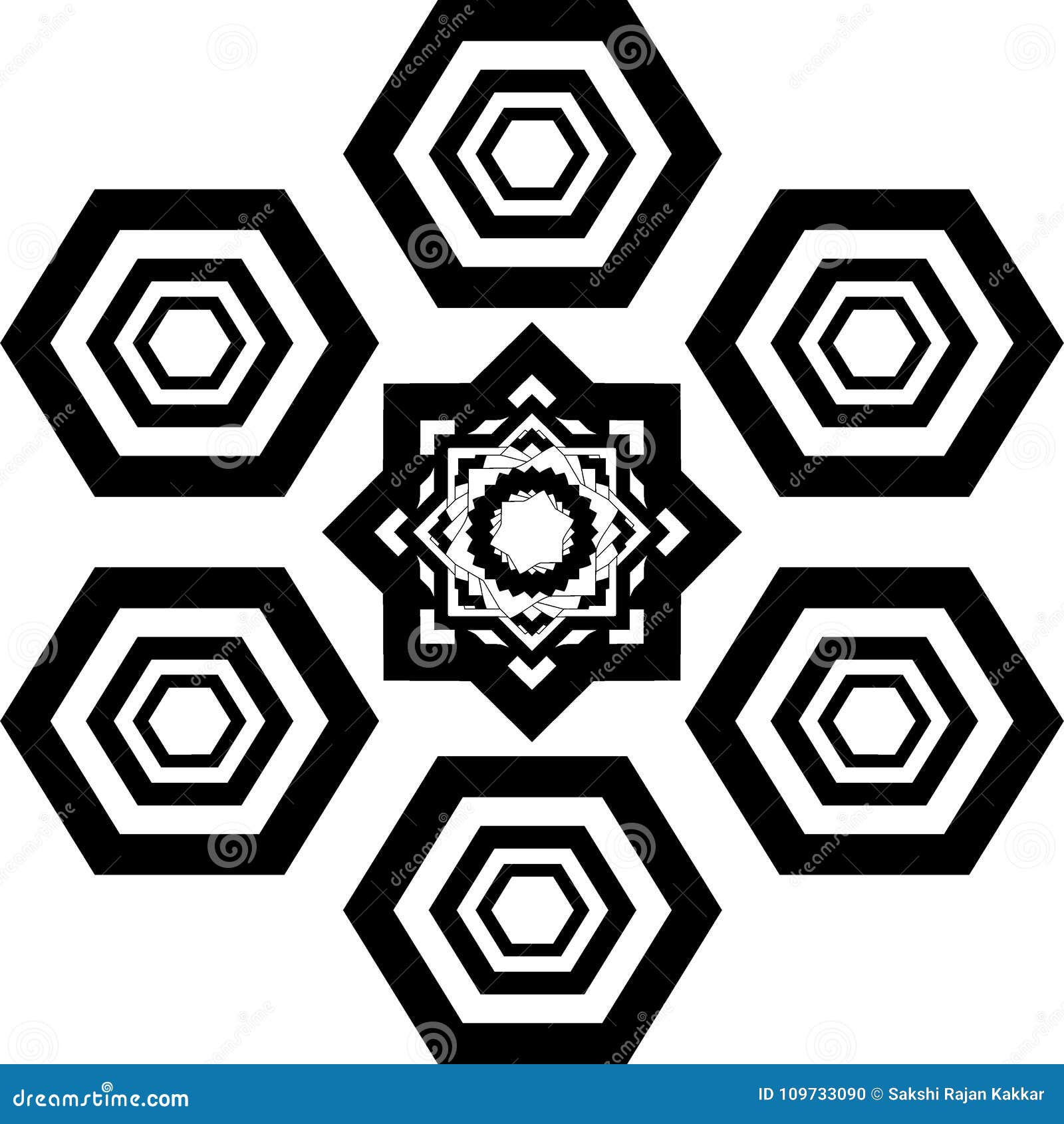 Black and White Repeat Pattern and Vector Image Stock Vector ...
