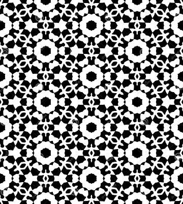Black and White Repeat Seamless Pattern Vector Image Design Stock ...